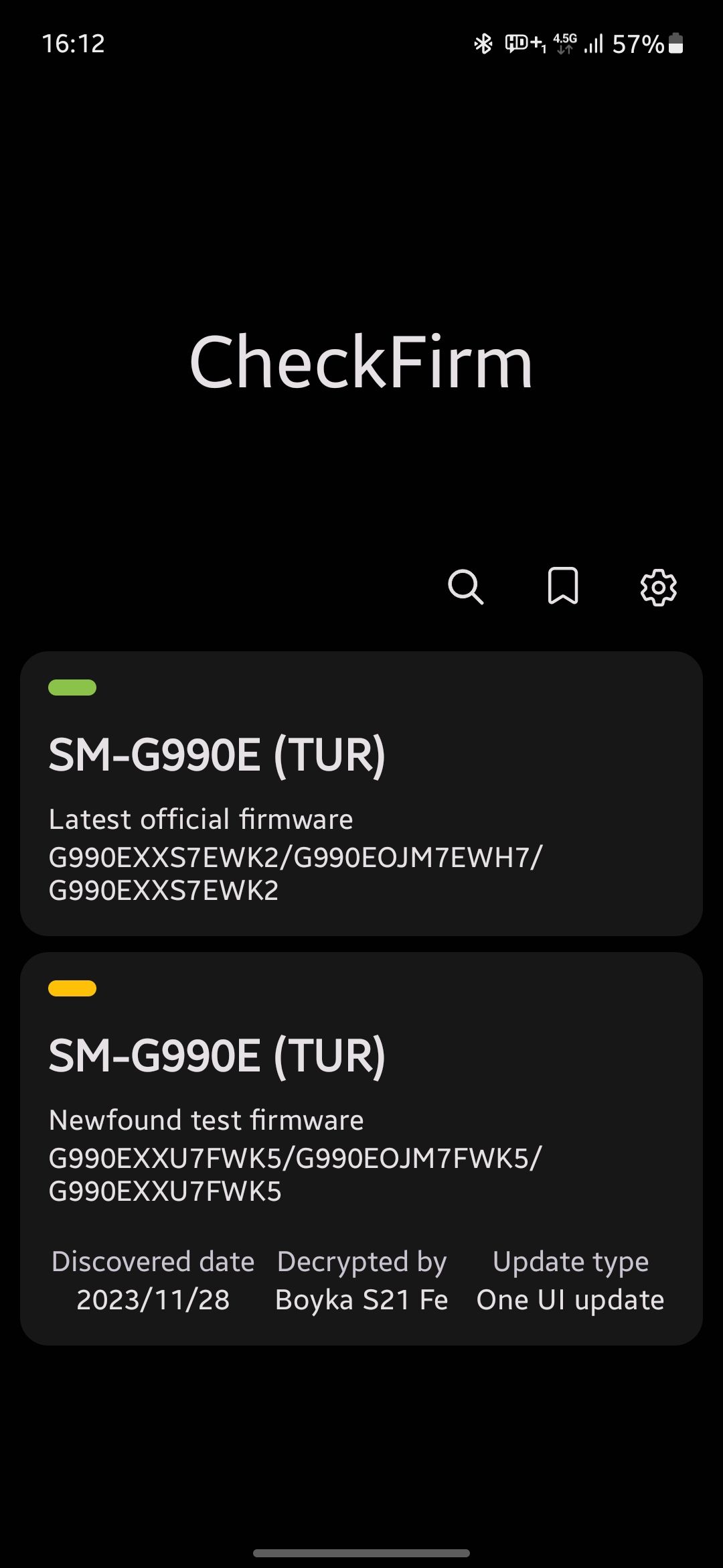 Checkfirm hakkında bilgi - Samsung Members