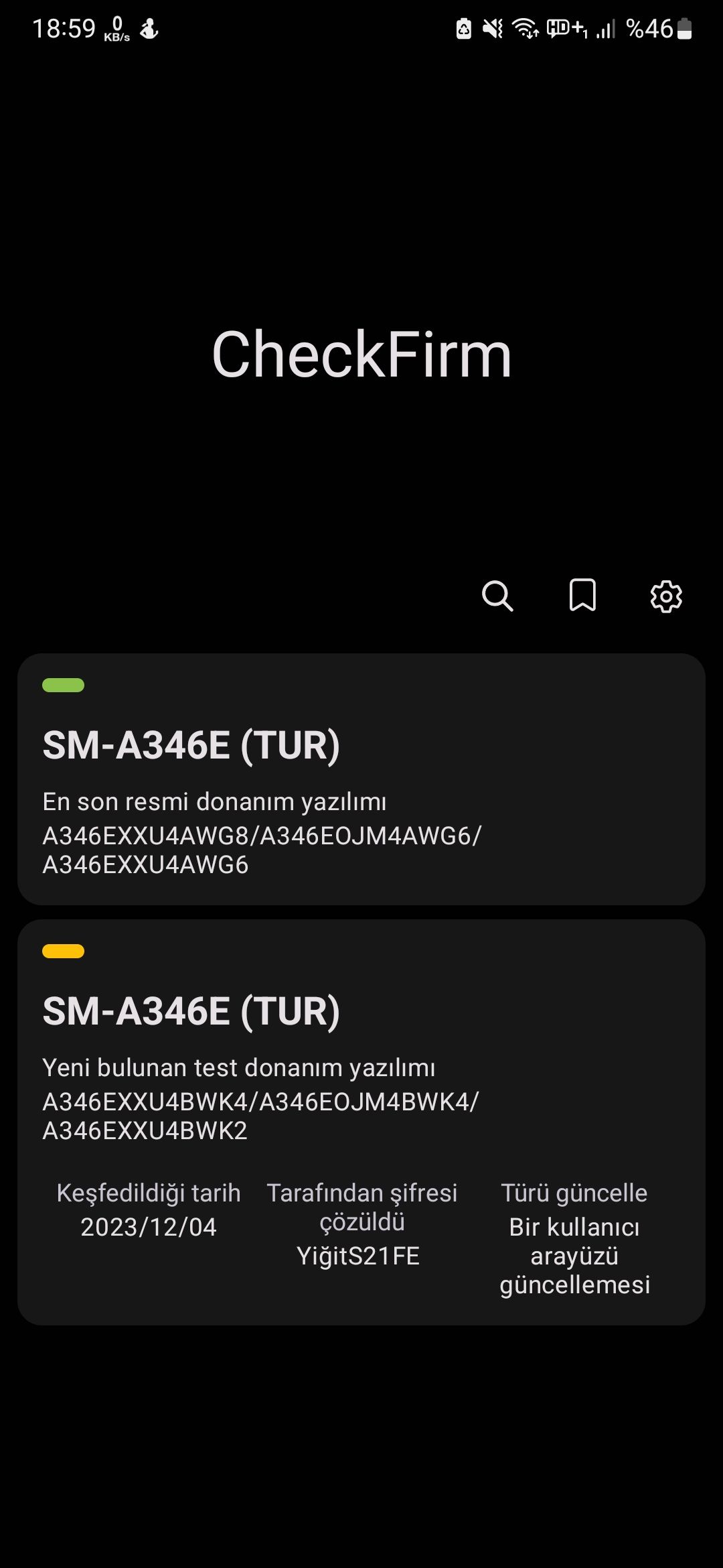 Checkfirm hakkında bilgi - Samsung Members