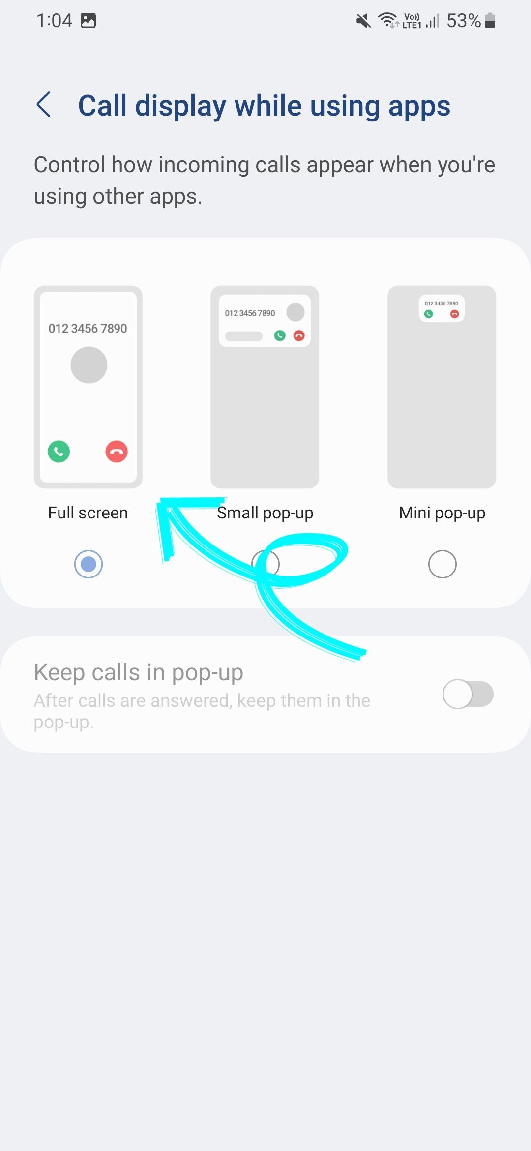 Full Screen Caller Id - Samsung Members