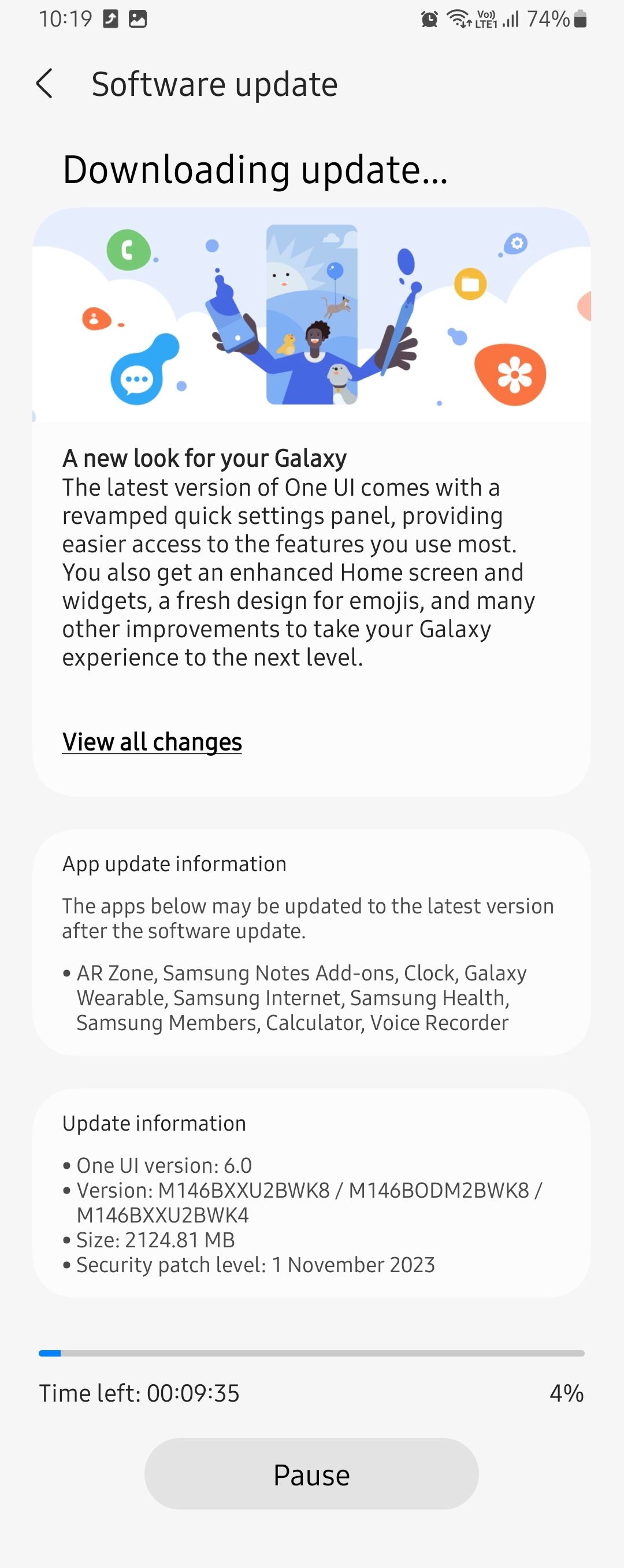 One UI 6.0(Android 14) is now available for M14 5G - Samsung Members