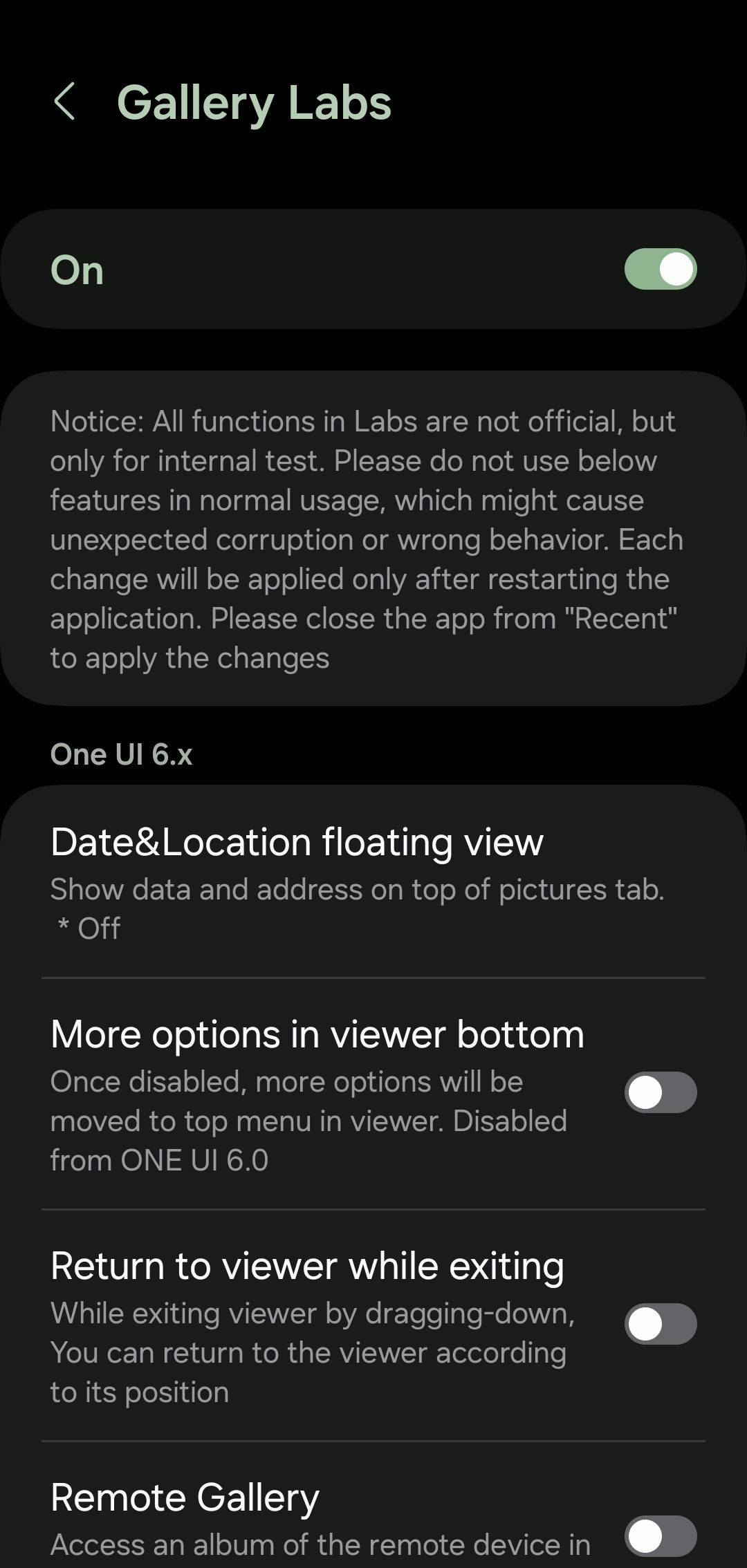 Hidden feature in Gallery app - Samsung Members