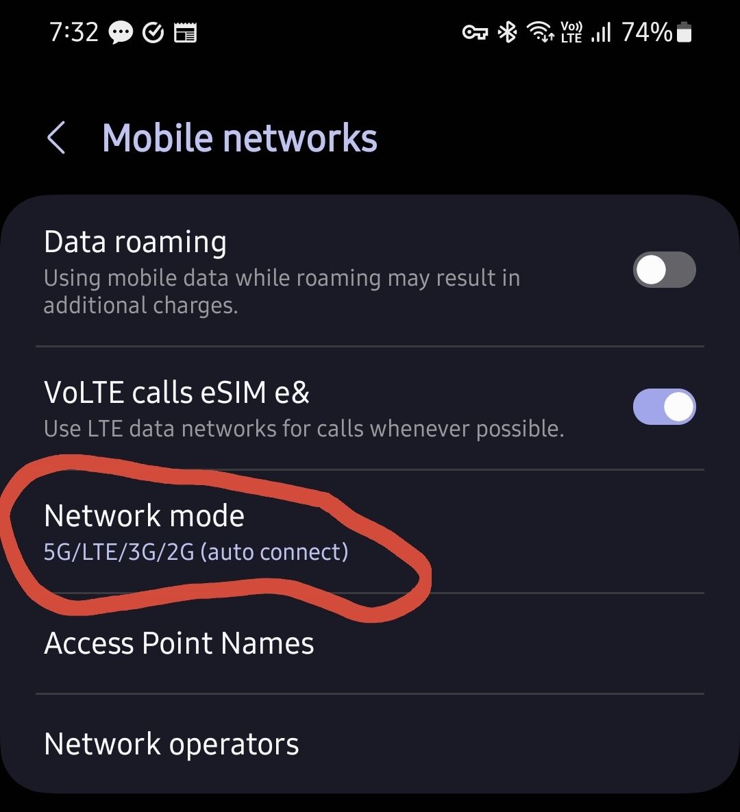 IMS Network Icons not showing (e.g. HDVoice, VoLTE... - Samsung Members