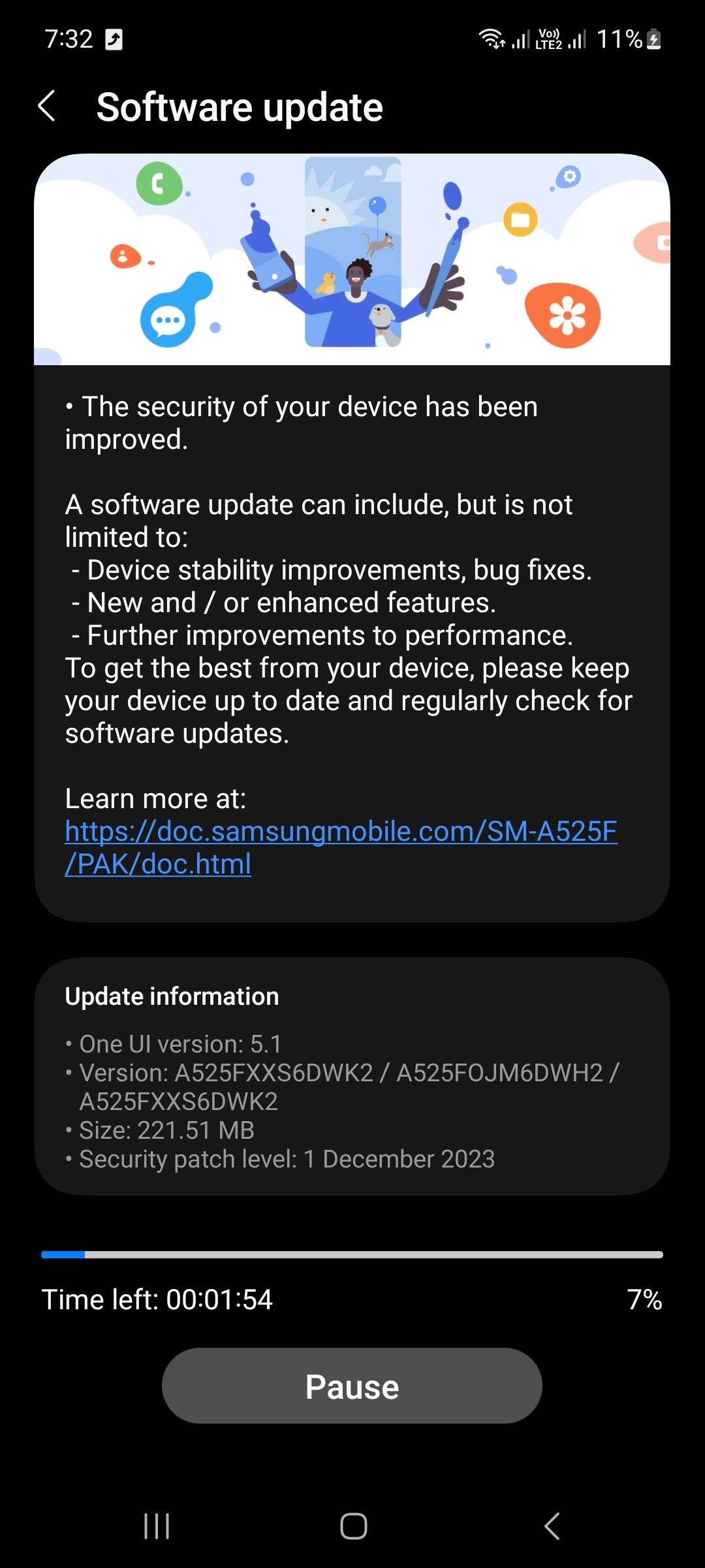 A52 December update - Samsung Members