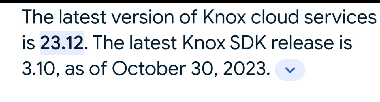 What's your knox version?(source image:Wikipedia) - Samsung Members