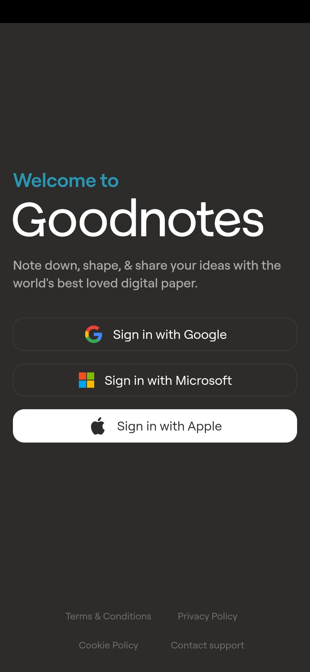 Solved: Goodnotes for android - Samsung Members