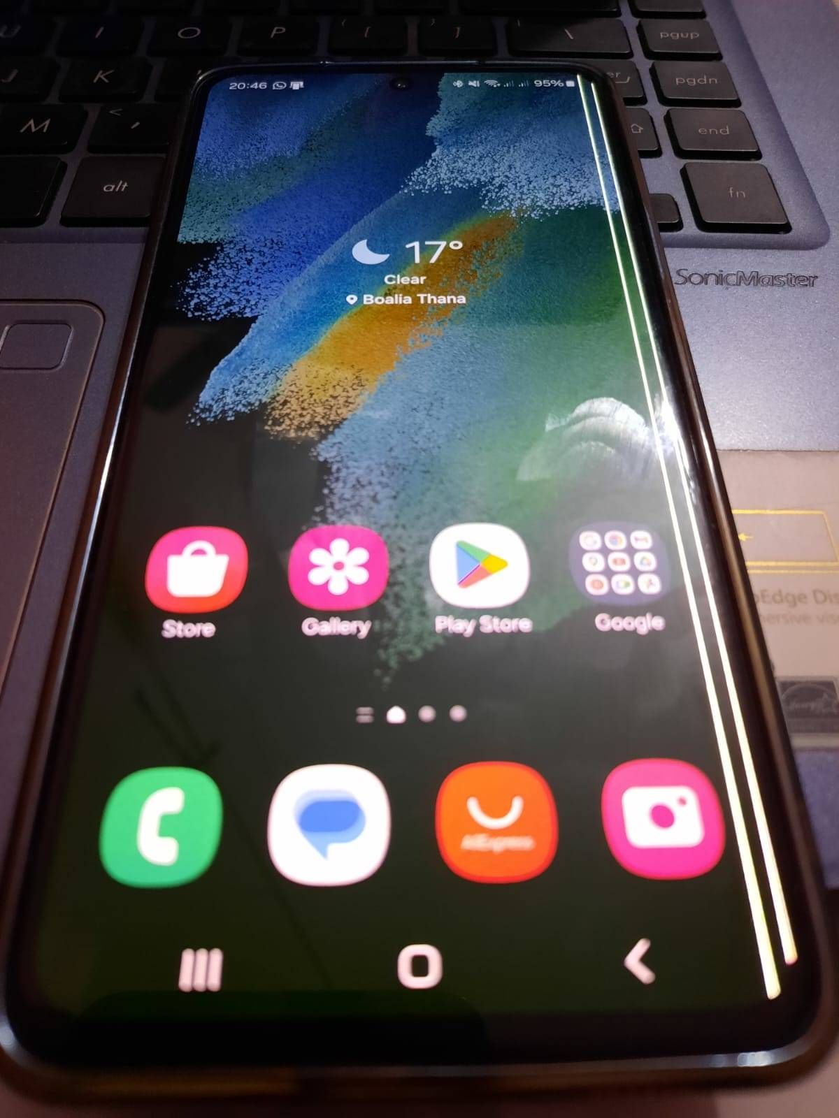 Samsung S21 FE White Line Issue - Samsung Members