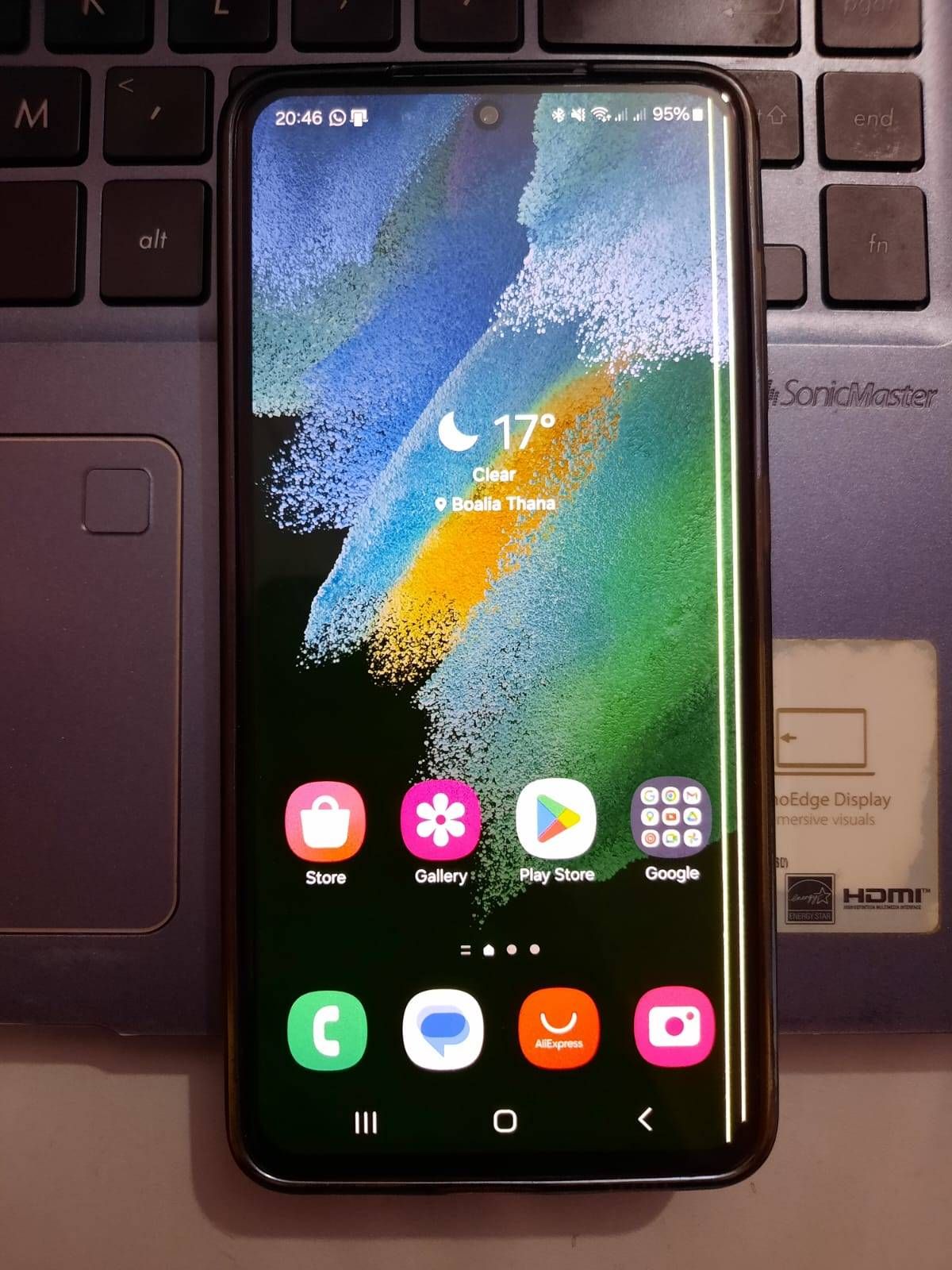 Samsung S21 FE White Line Issue - Samsung Members