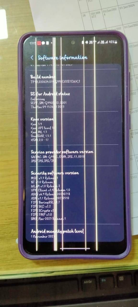 Galaxy S21 FE 5G Display Line Issue Thread - Samsung Members