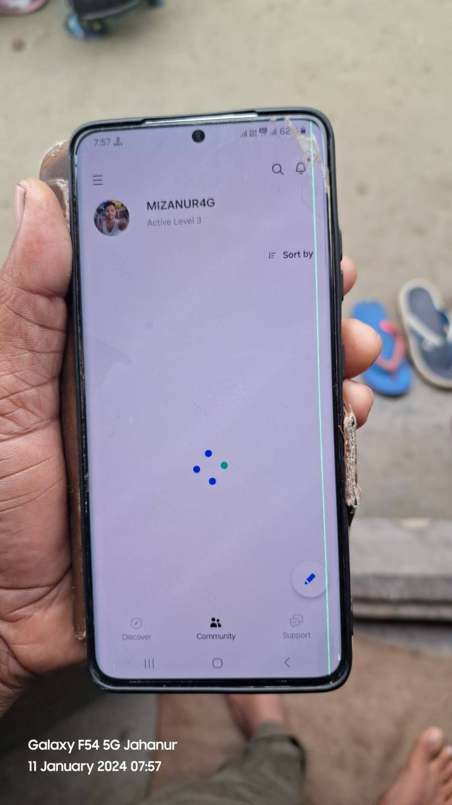 Green line issue in s21 ultra - Samsung Members