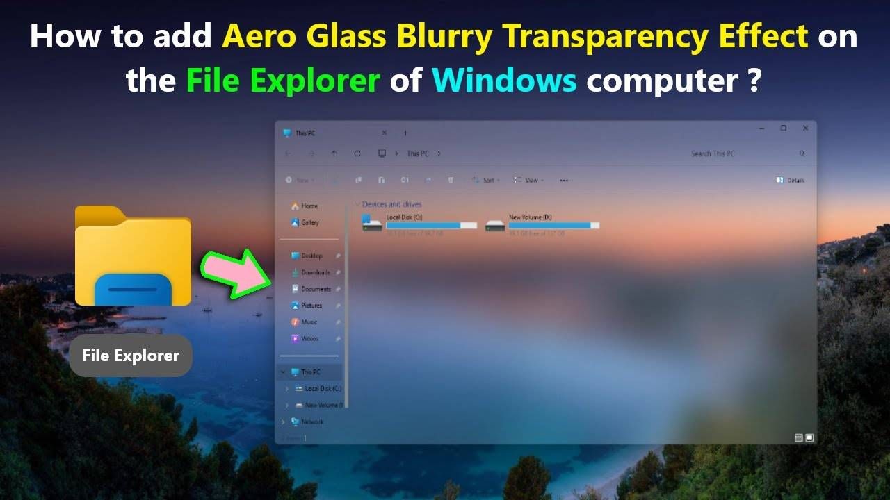 How to add Aero Glass Blurry Transparency Effect o... - Samsung Members