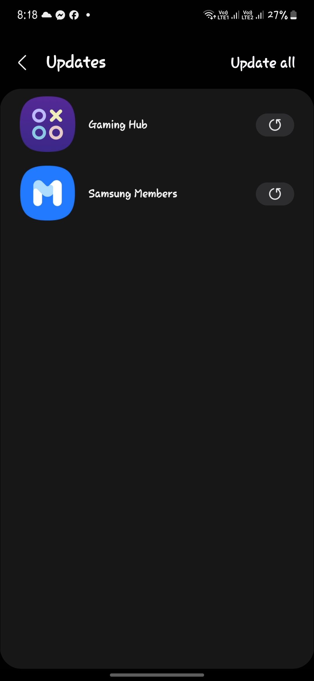 New app update available today - Samsung Members