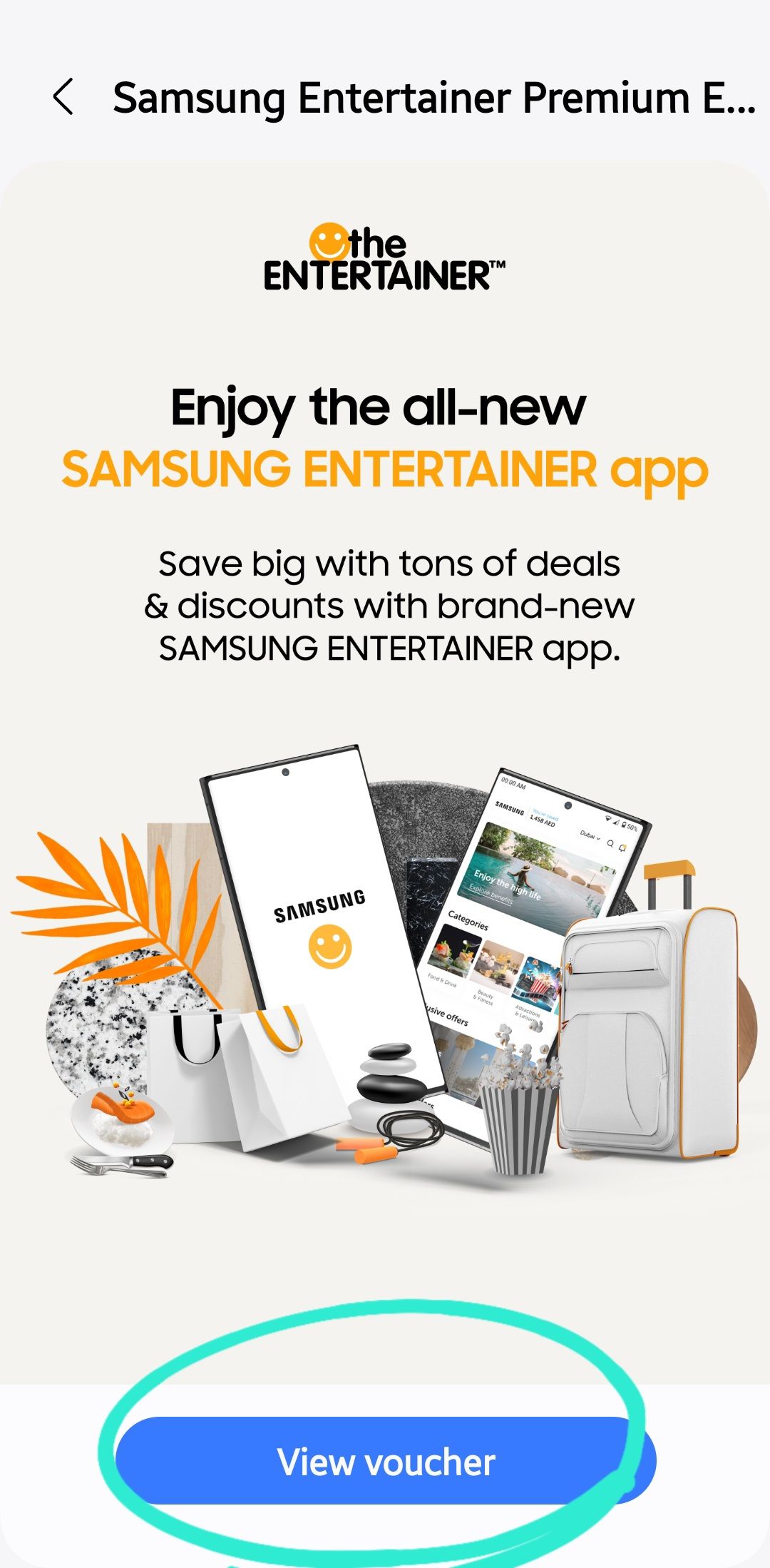 Entertainer app - Samsung Members