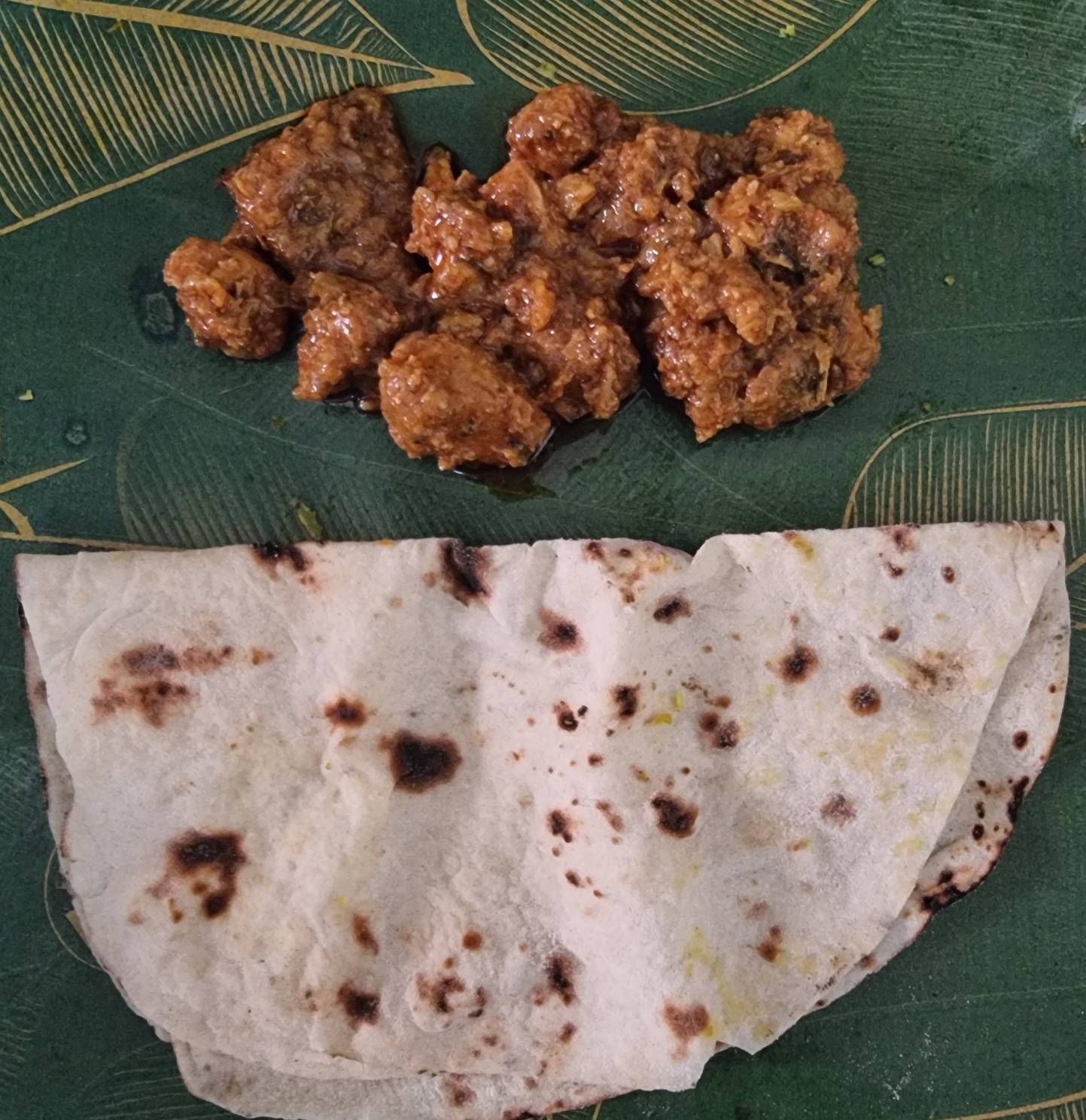 Roti+boneless chicken curry = heaven 😋 - Samsung Members