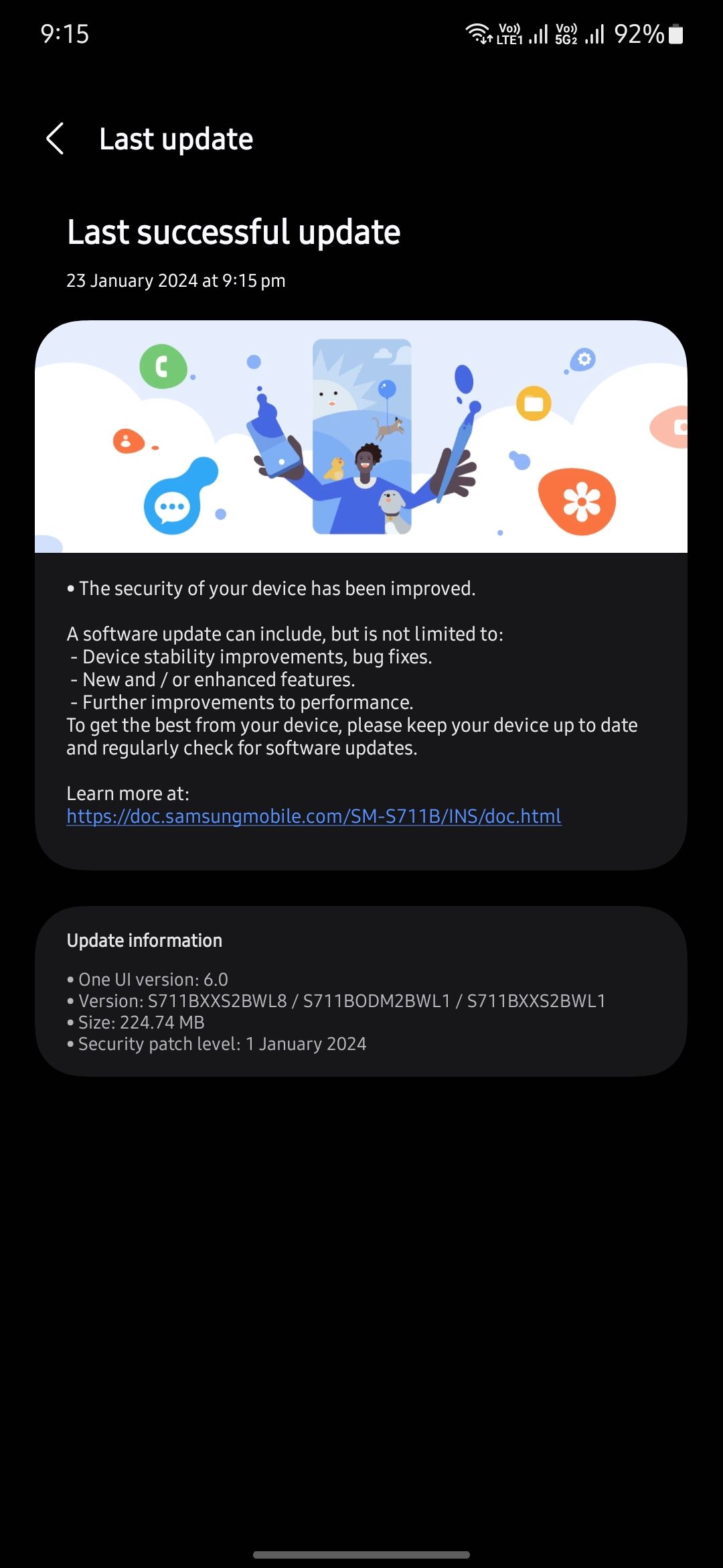 Software update - Samsung Members