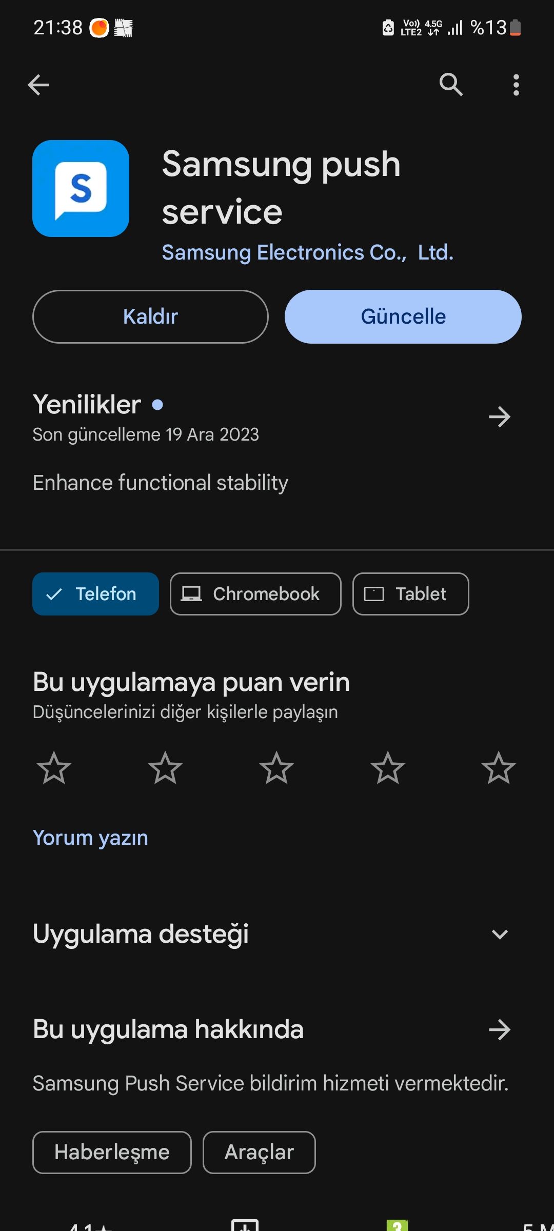 Samsung push service tam olarak nedir ve ne işe ya... - Samsung Members