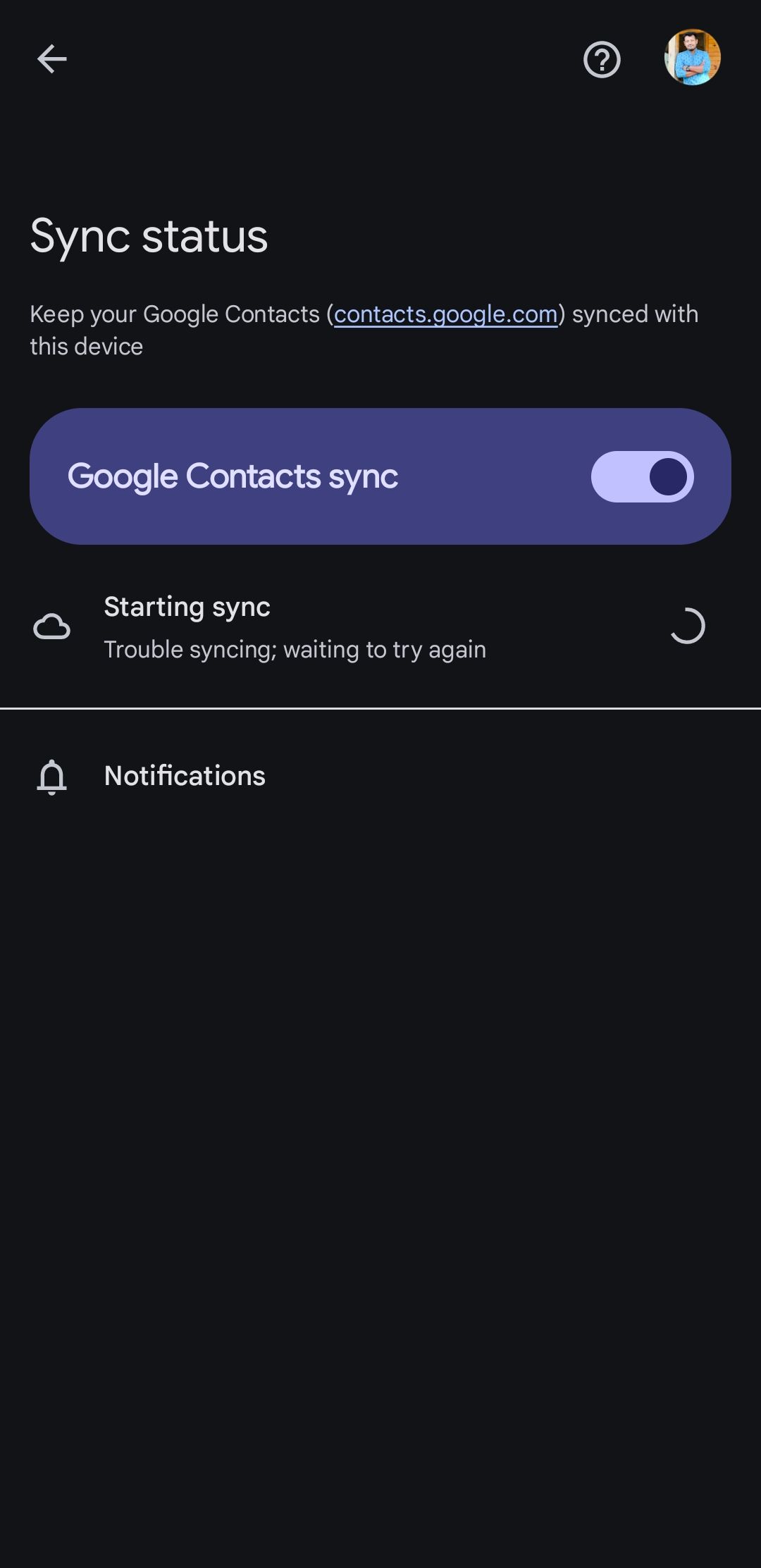 Google Contact sync issue in S24 Ultra - Samsung Members
