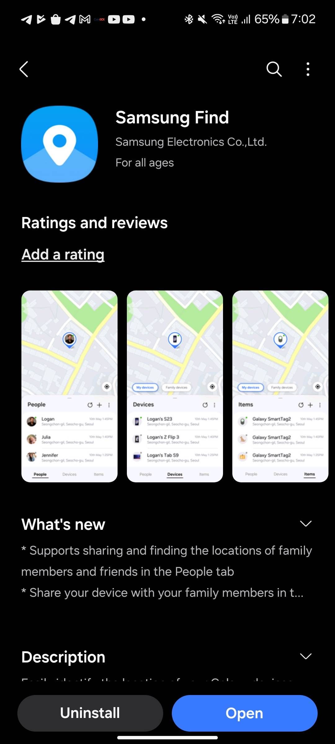 Samsung find - Samsung Members