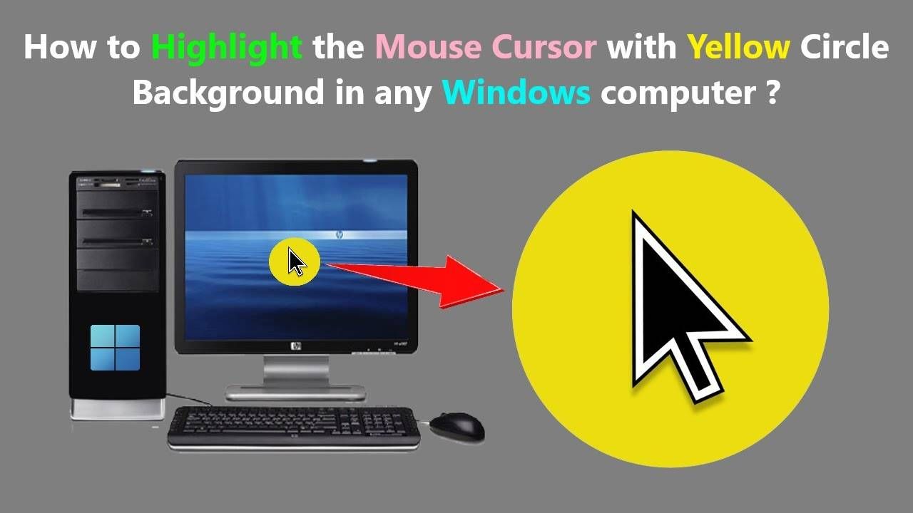 How to Highlight the Mouse Cursor with Yellow Circ... - Samsung Members