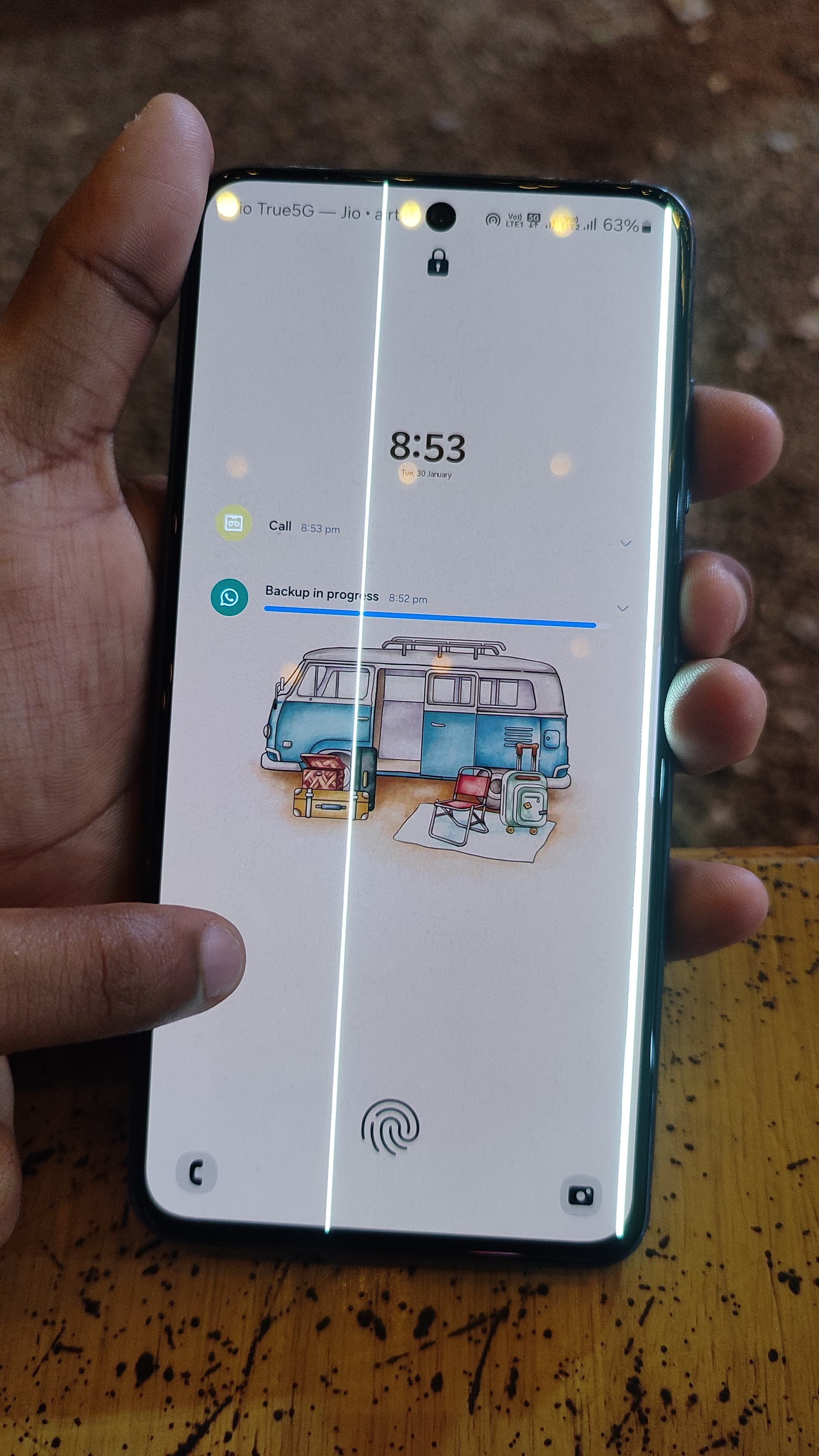 Green Line After Updating One Ui 6 - Samsung Members
