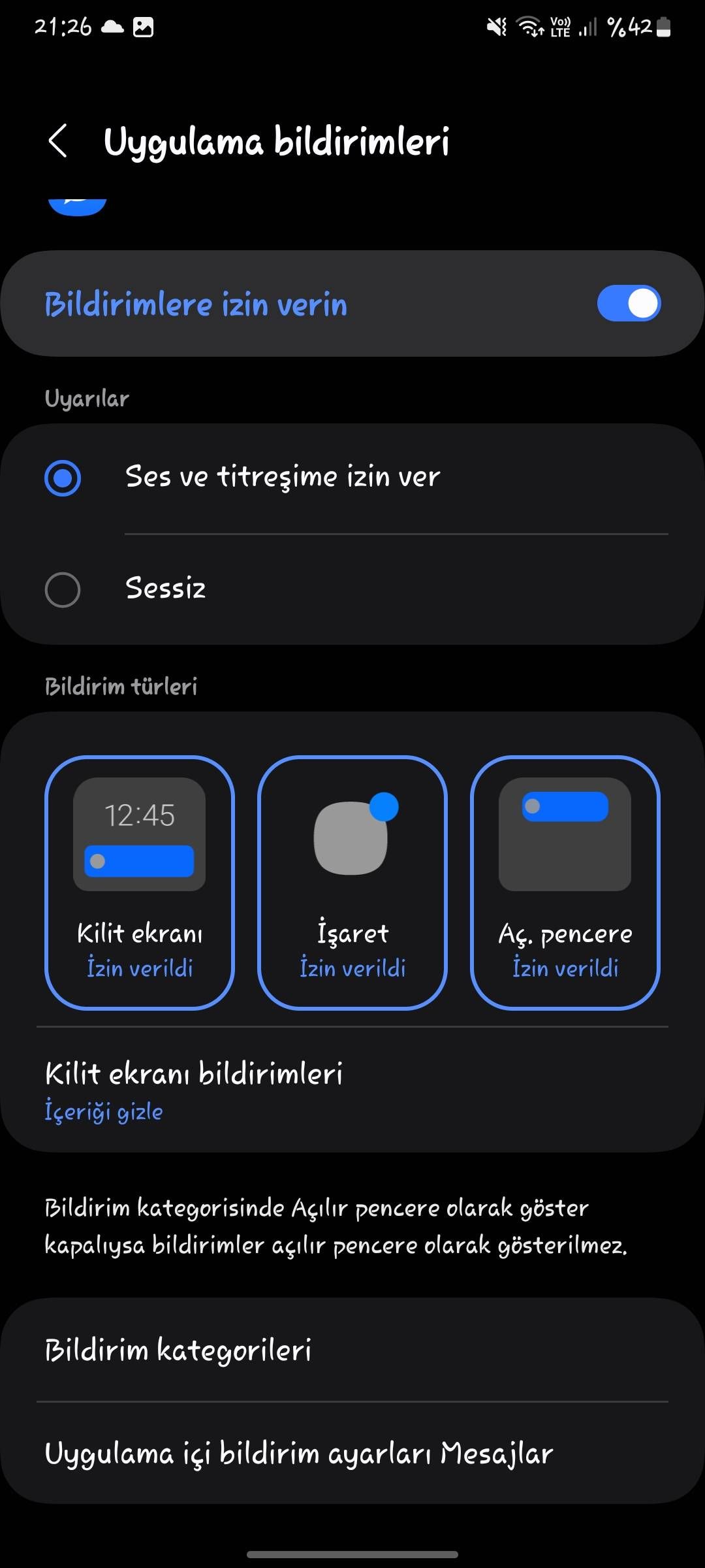 Telefon sms gelmiyor - Samsung Members