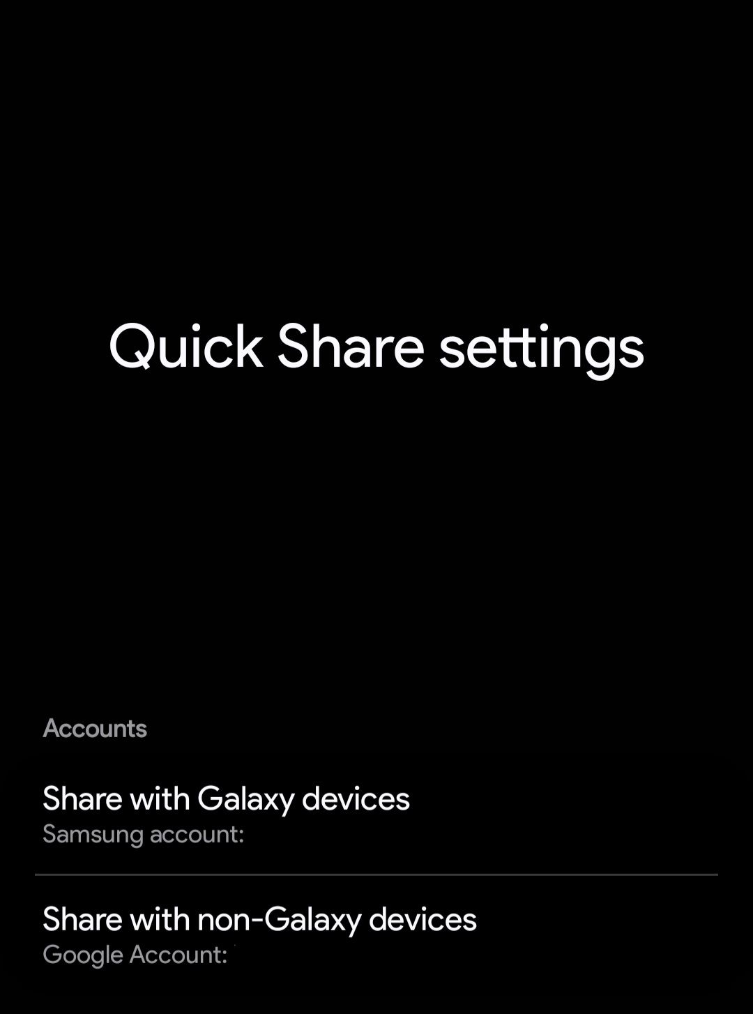 Quick share bug - Samsung Members