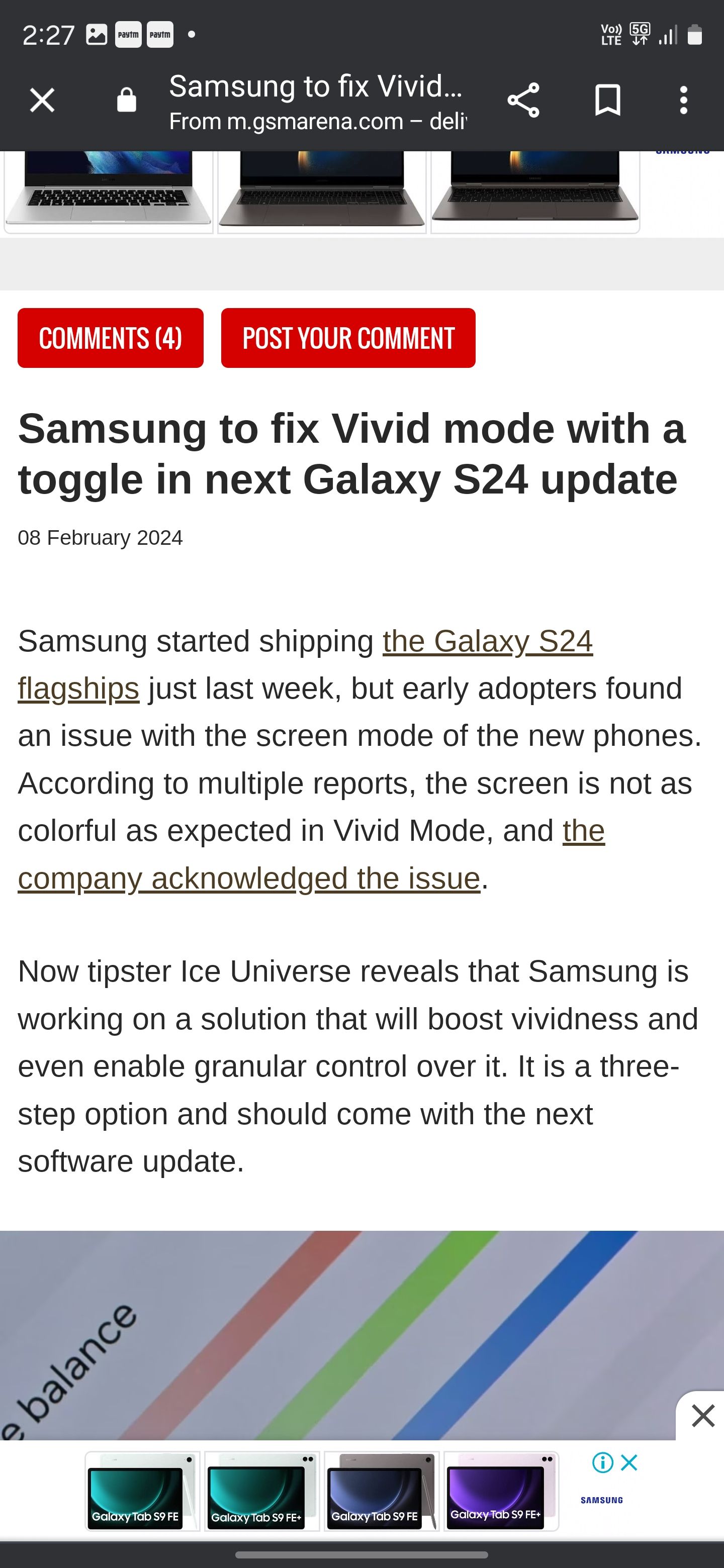 S24 ultra display - Samsung Members