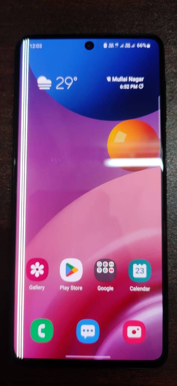 White line issue on M51 Display - Samsung Members