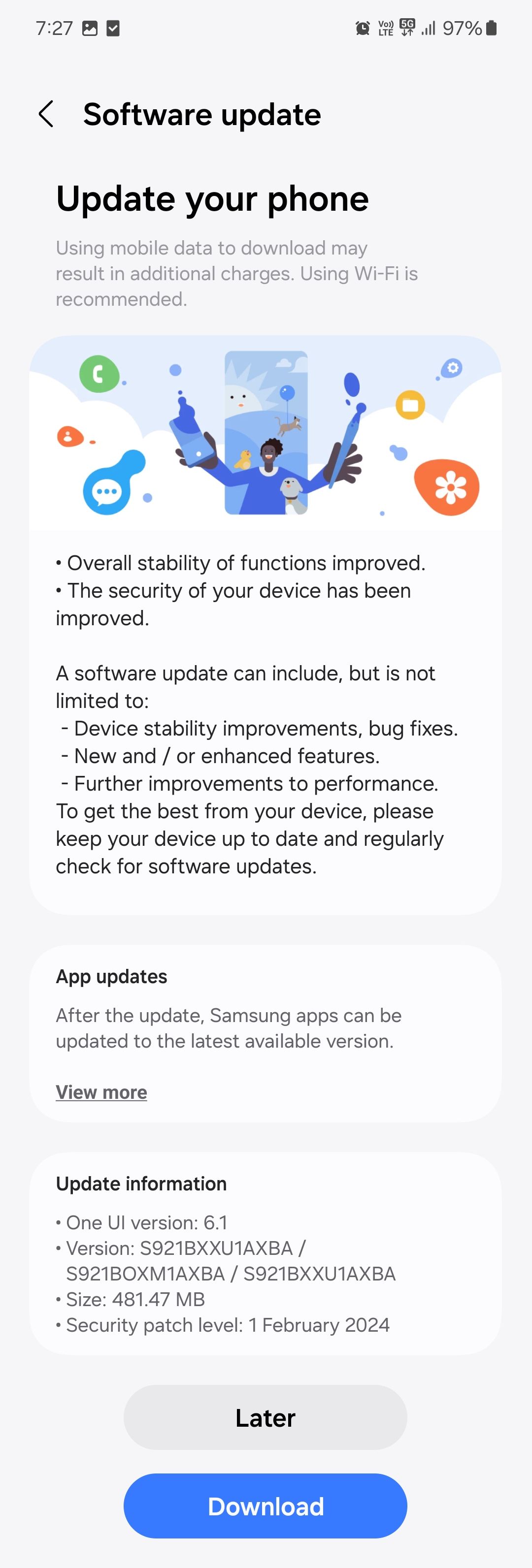 S24: software update - Samsung Members