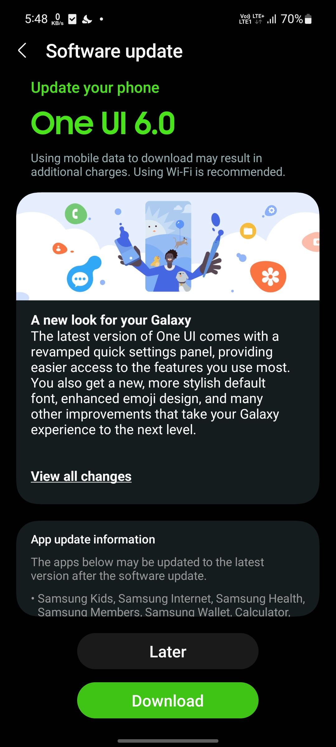 Samsung galaxy a52 4g one ui6.0 update rollout in ... - Samsung Members