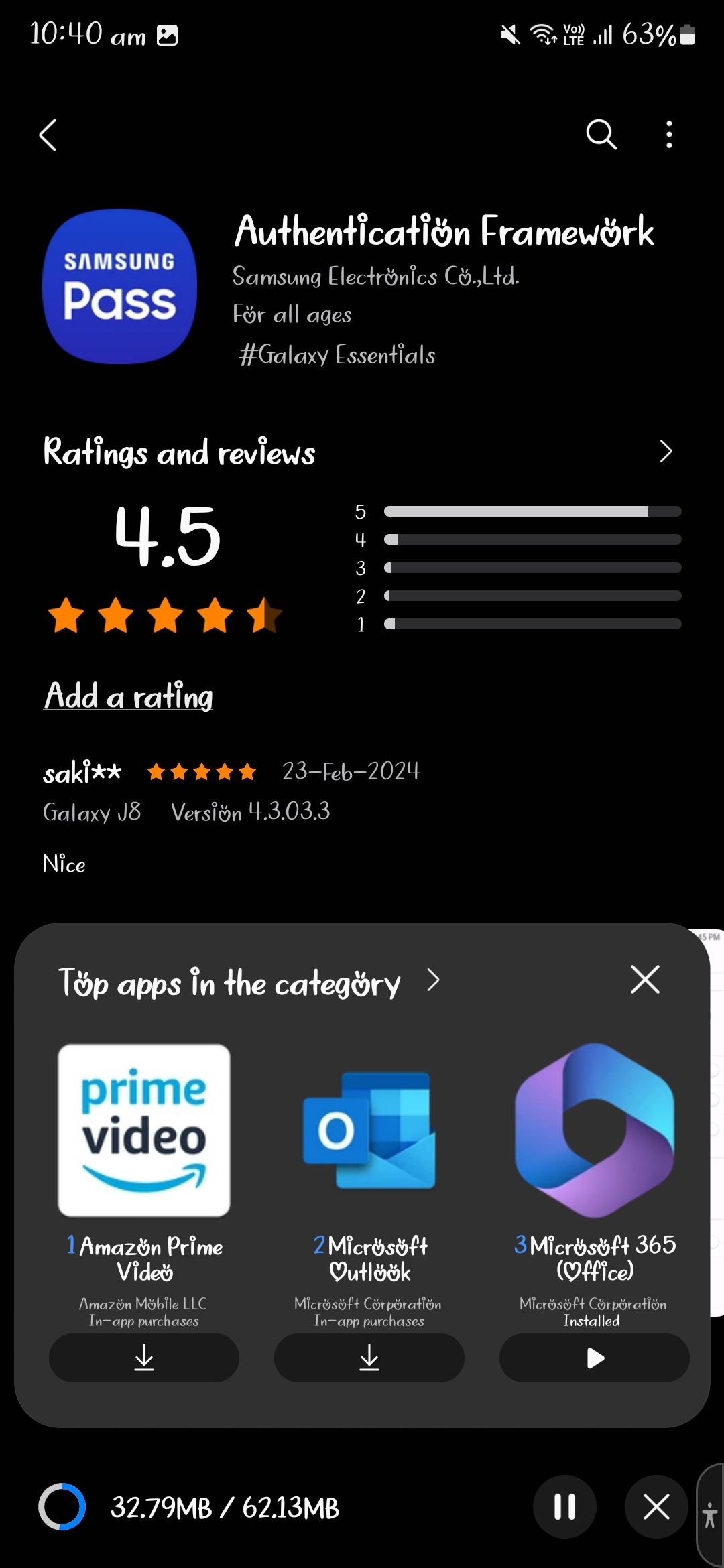 Authentication framework update - Samsung Members