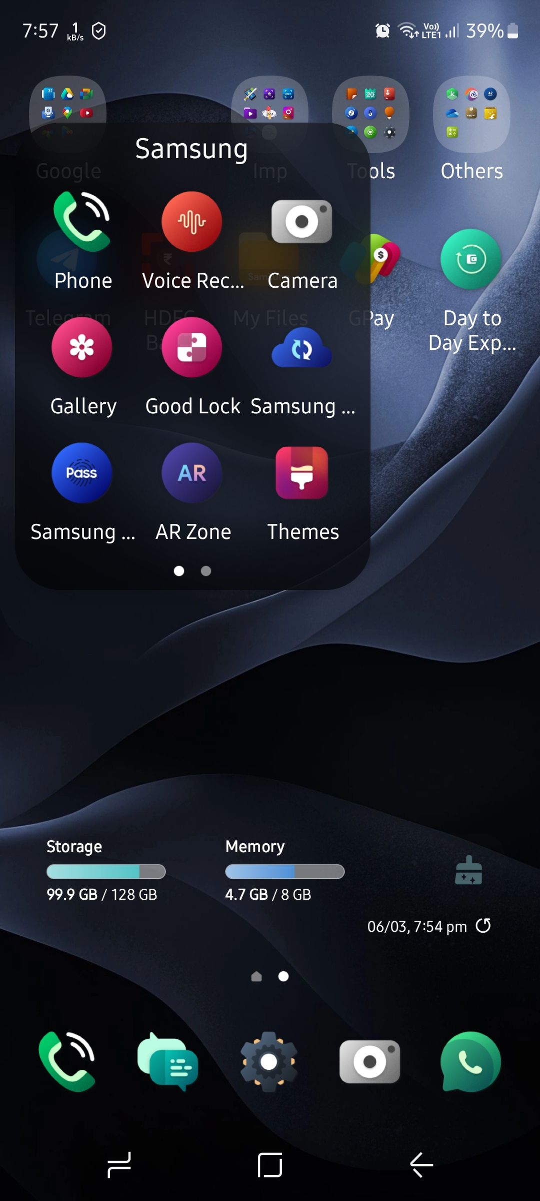 Samsung folder - Samsung Members