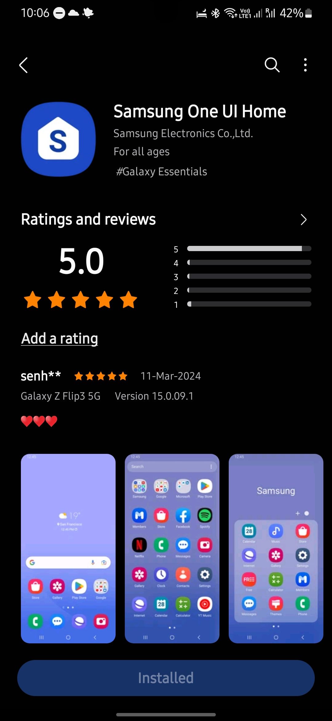 Samsung, one ui home, gets a March 2024 update - Samsung Members