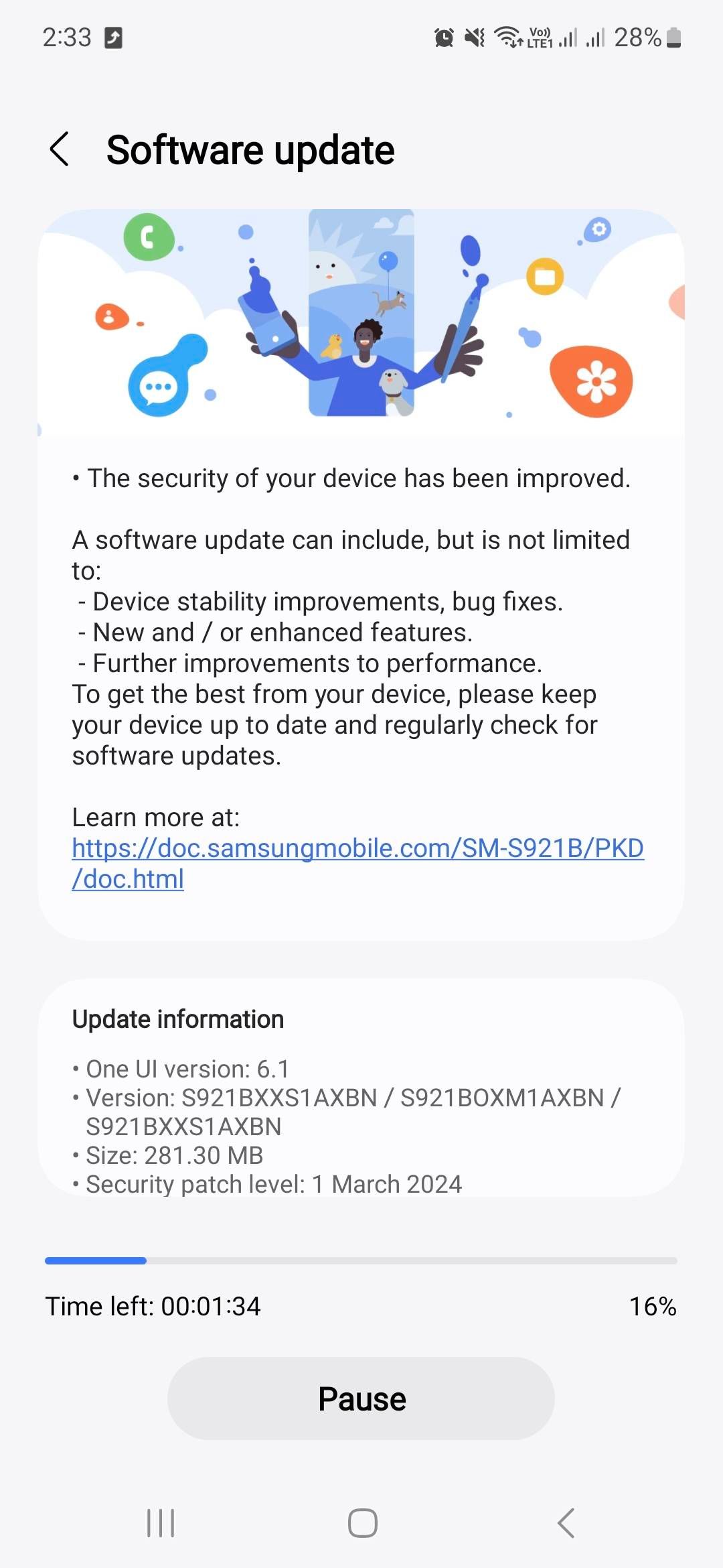 Samsung s24 Security Patch Update - Samsung Members