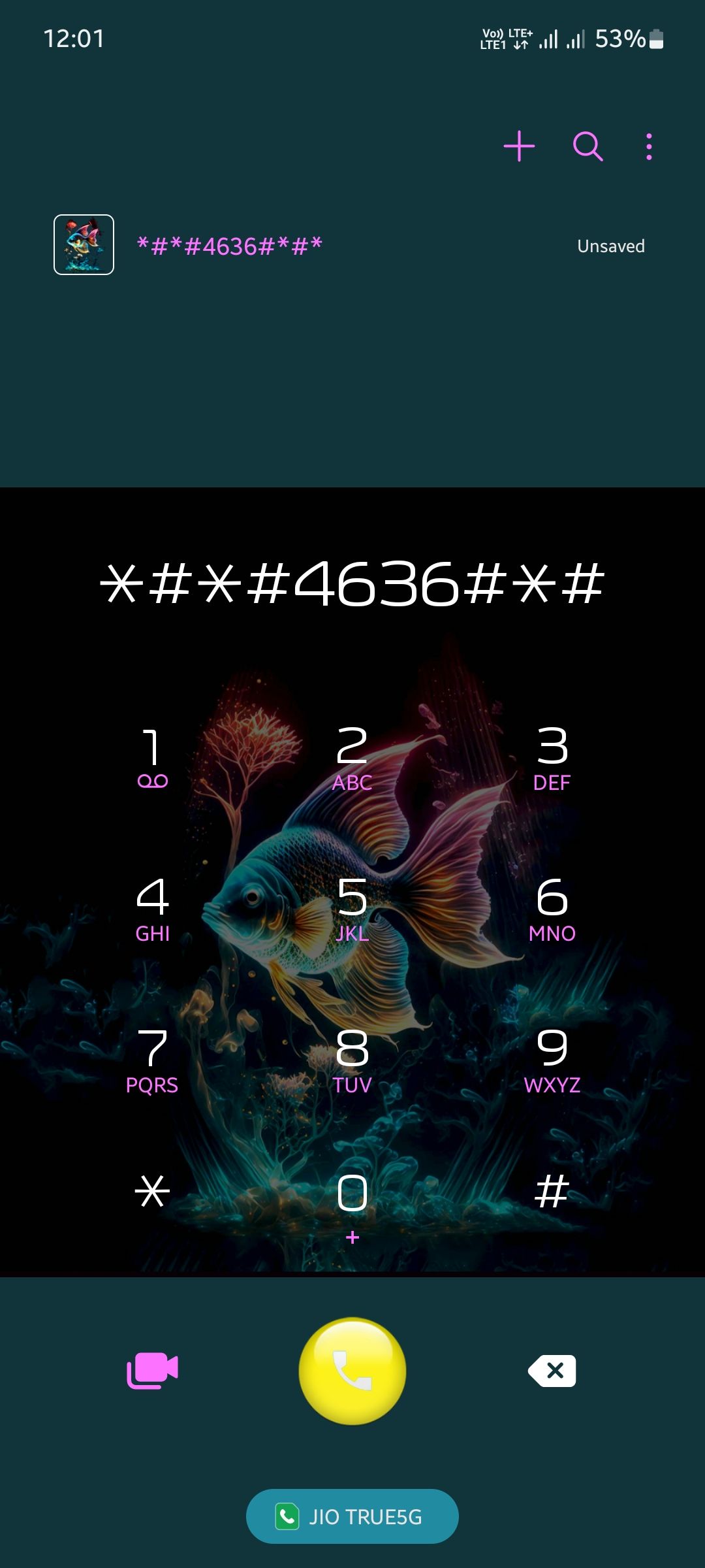 Solved: Phone information and usage statistics code #*#*46... - Samsung ...
