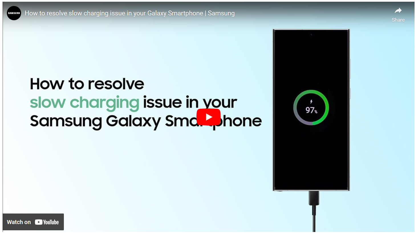 How to resolve slow charging issue in your Samsung... - Samsung Members