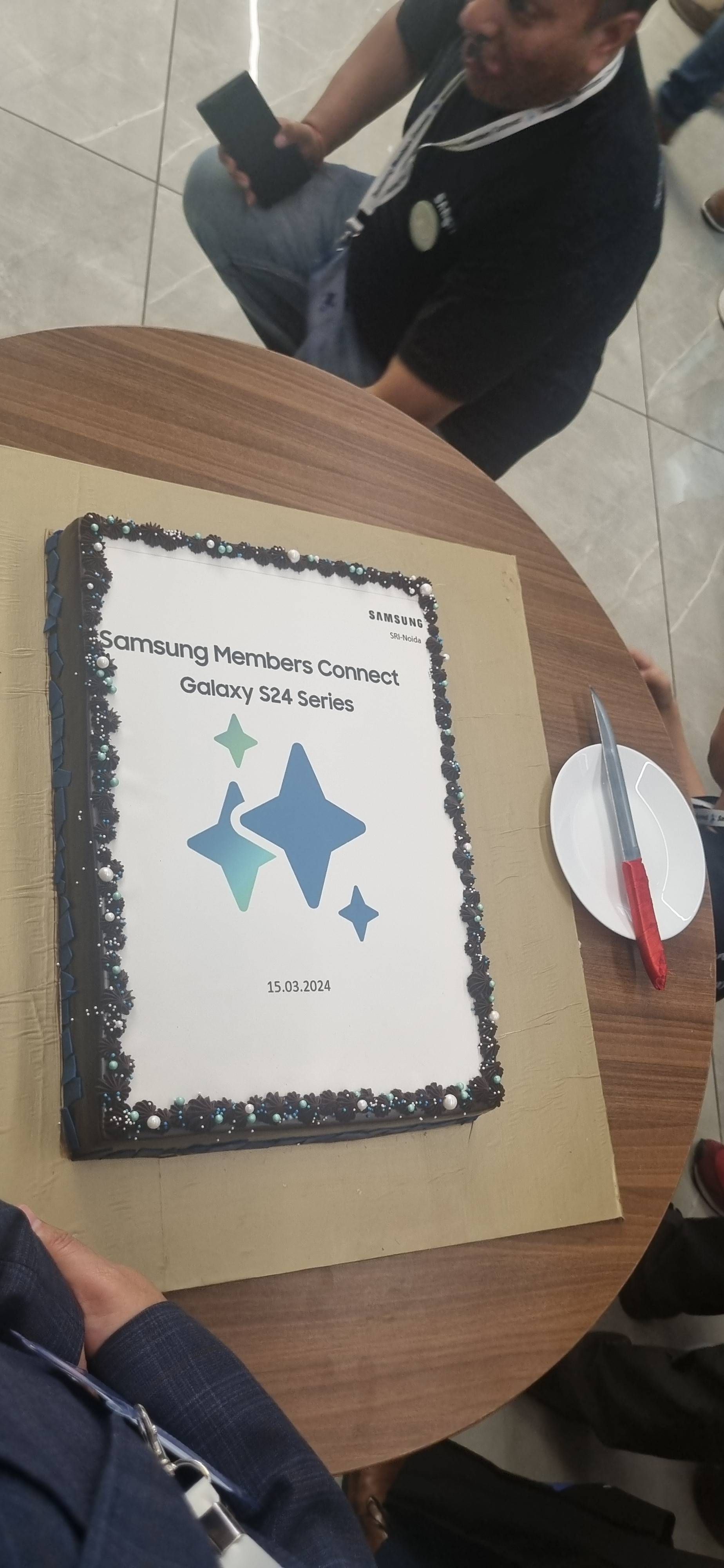 Samsung Members Connect Cake - Samsung Members