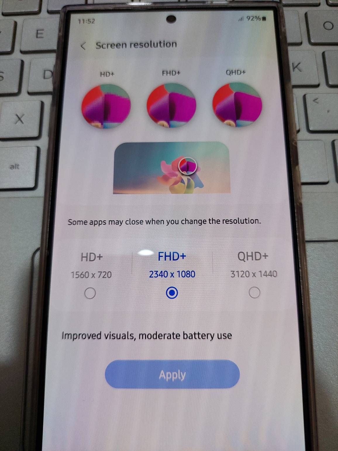S24 ultra grainy display - Samsung Members