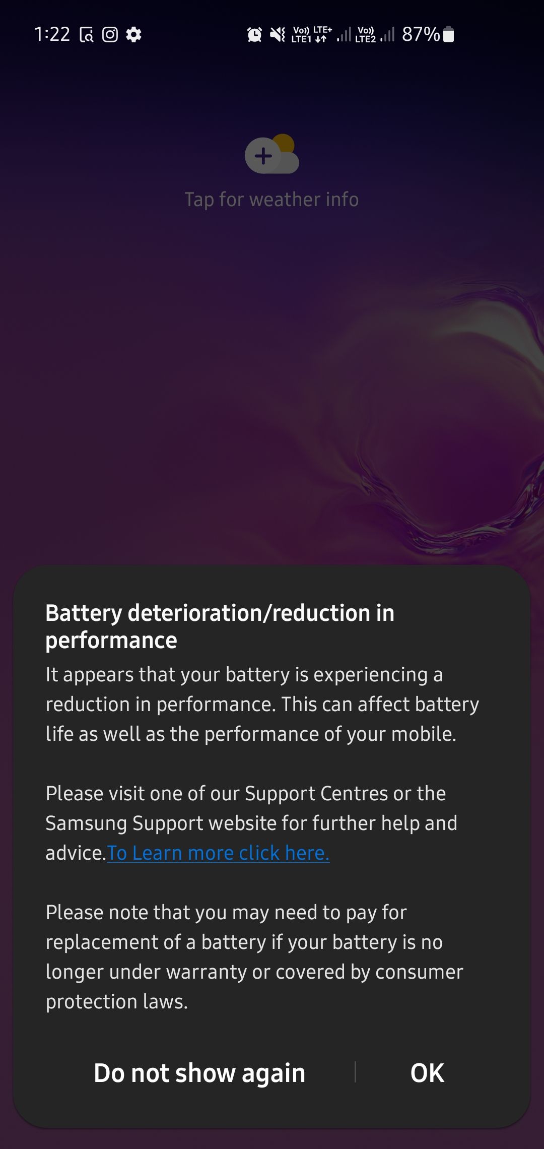 Battery deterioration in samsung S10 - Samsung Members