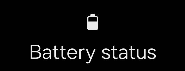 Battery status - Samsung Members