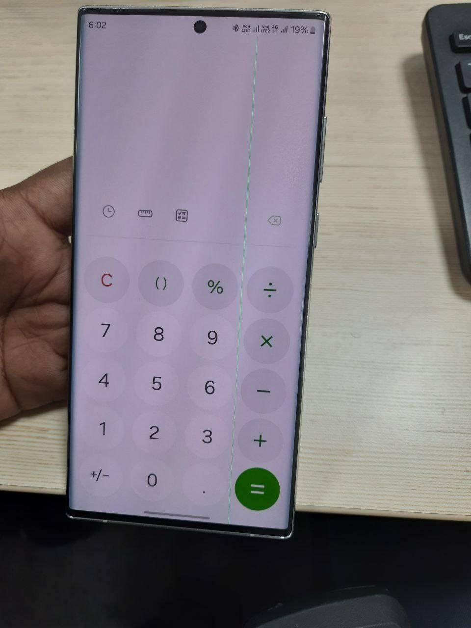 S22 Ultra Green line issue. - Samsung Members