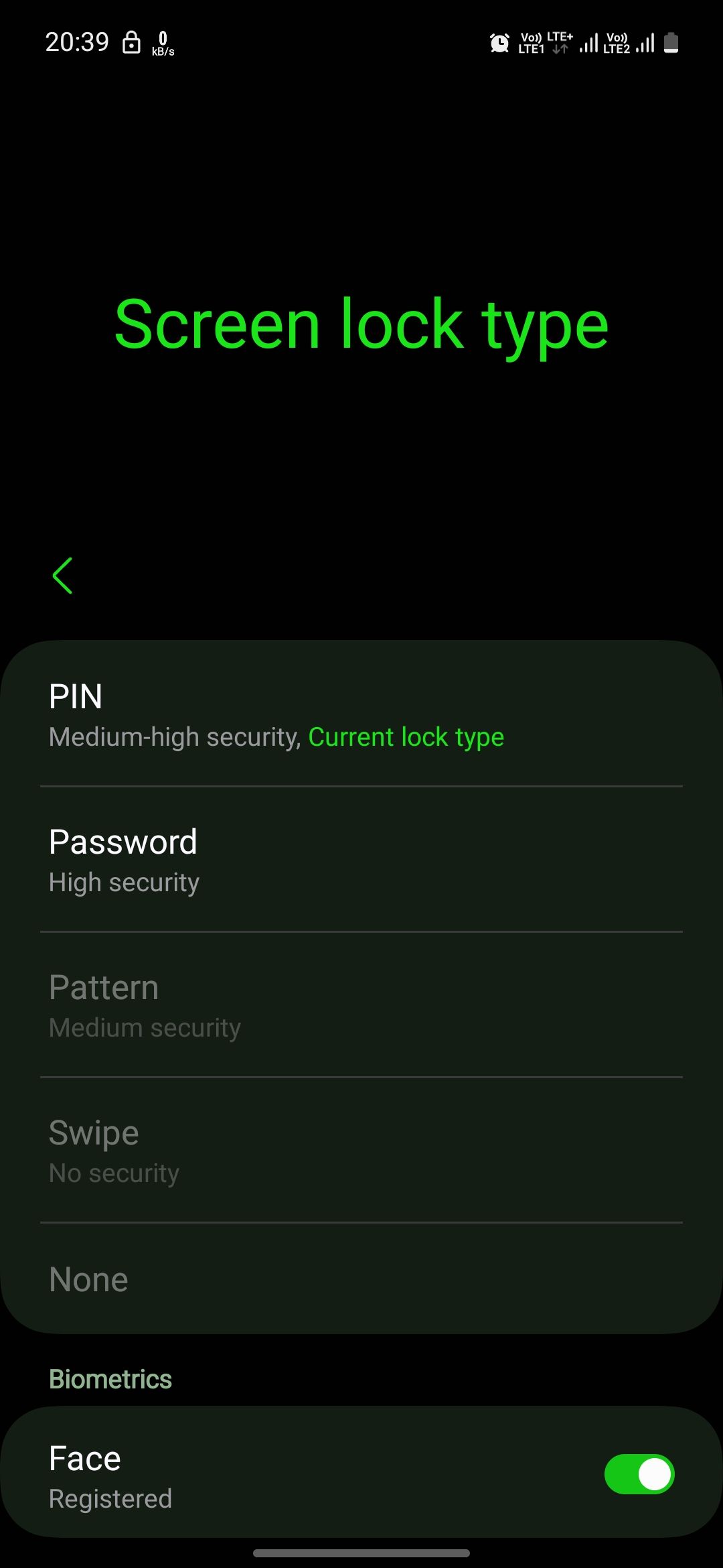 S21FE why i could not use pattern lock - Samsung Members