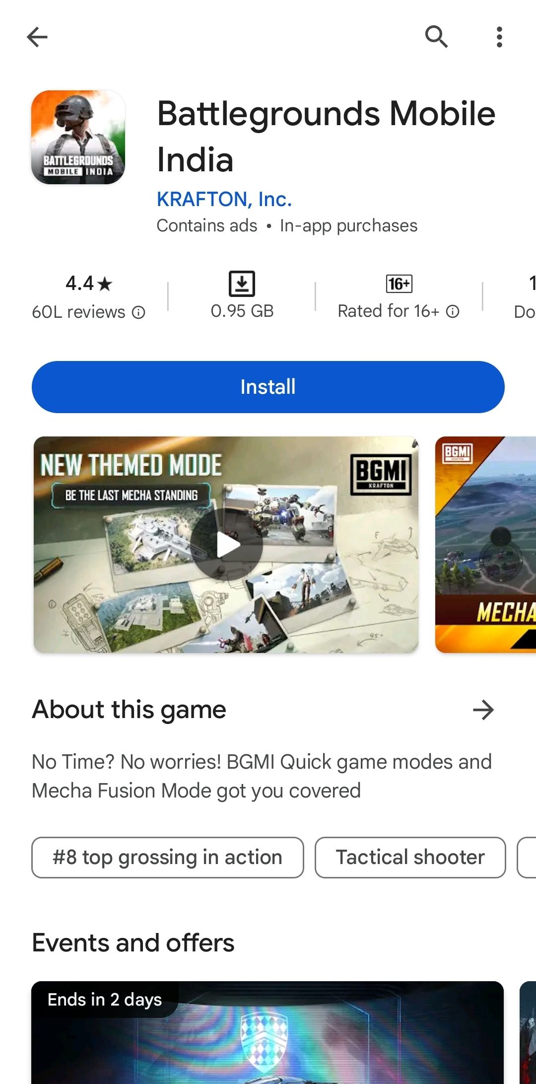I am unable to download bgmi game. please help. My... - Samsung Members
