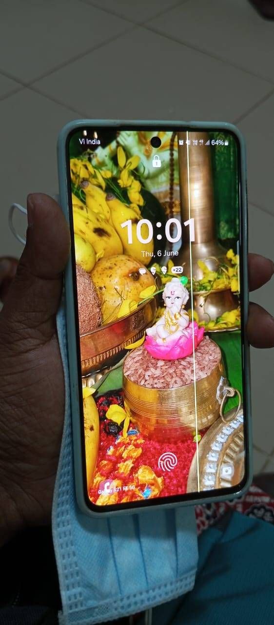 S21 Fe green line issue - Samsung Members