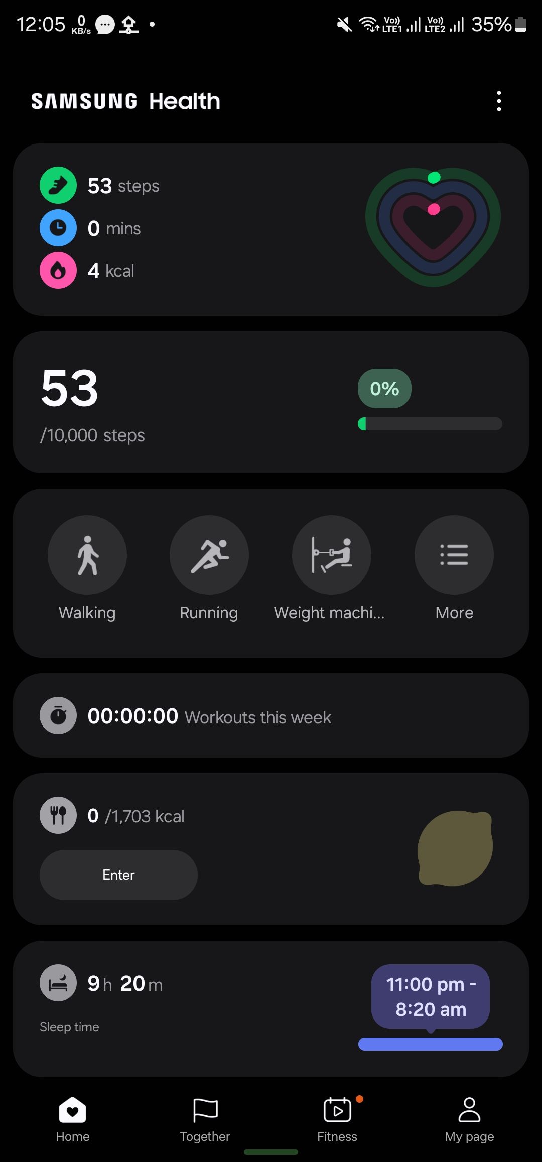 Step Count - Samsung Members