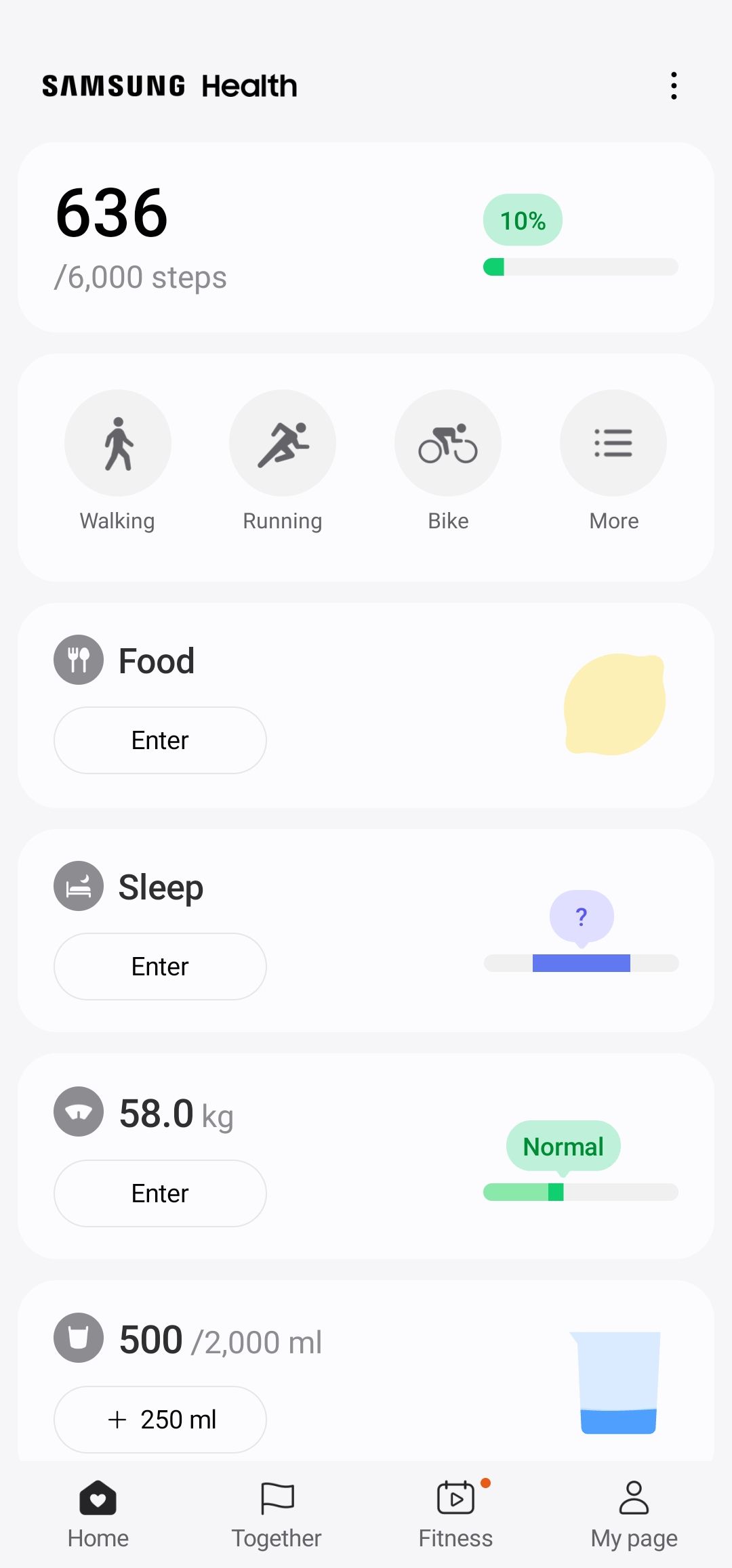 Healthy steps - Samsung - Samsung Members