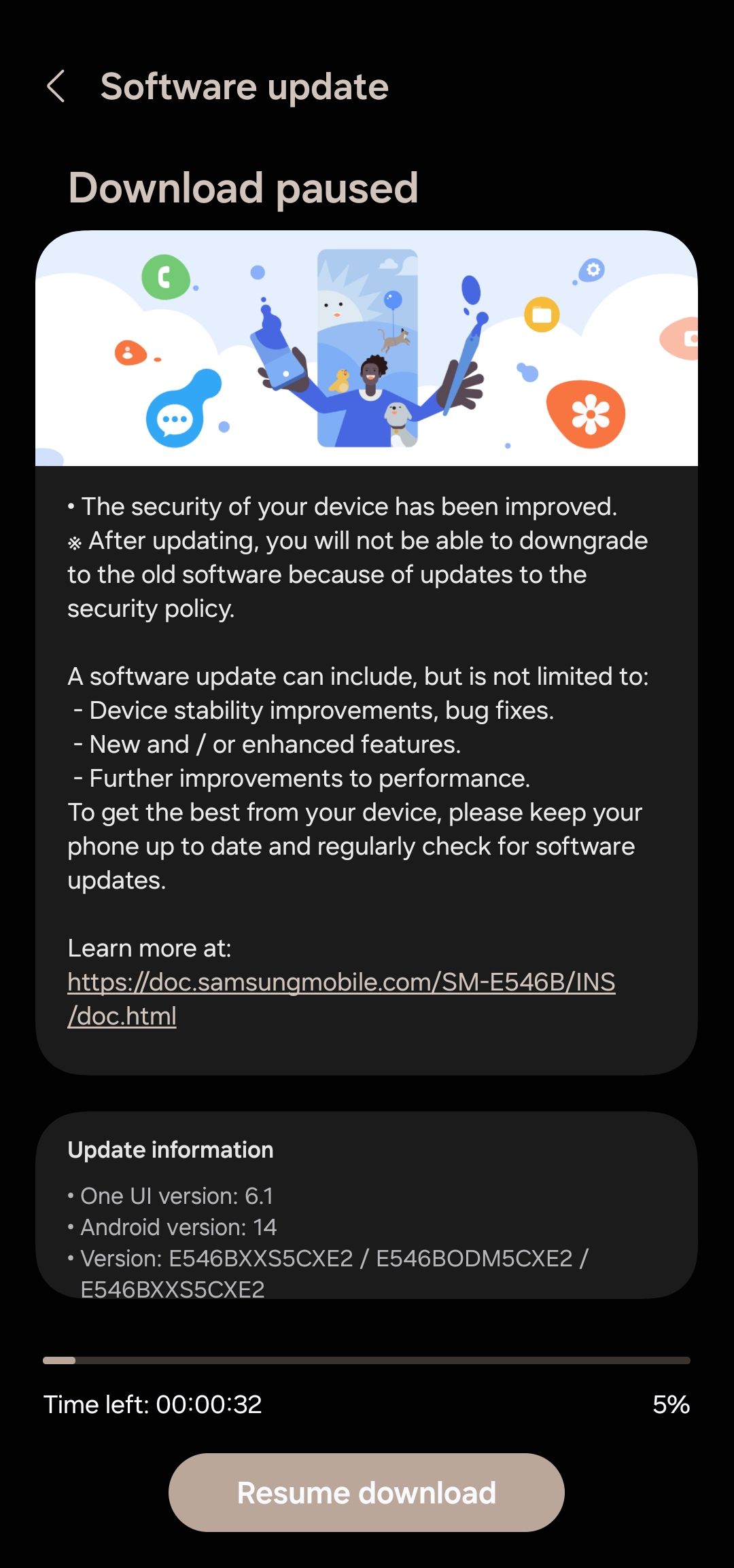 Minor Software update😄 - Samsung Members