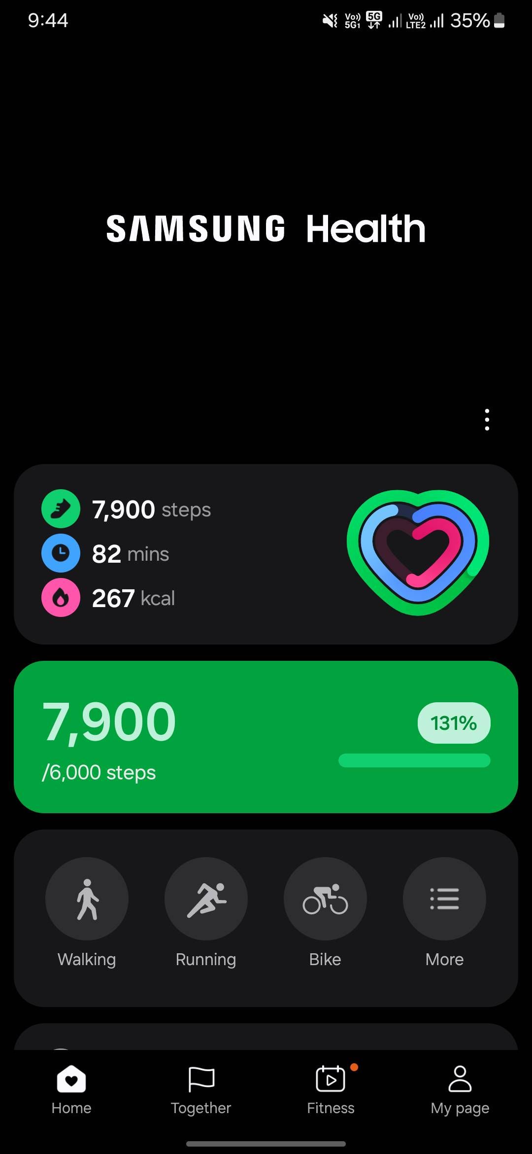 Step Count - Samsung Members