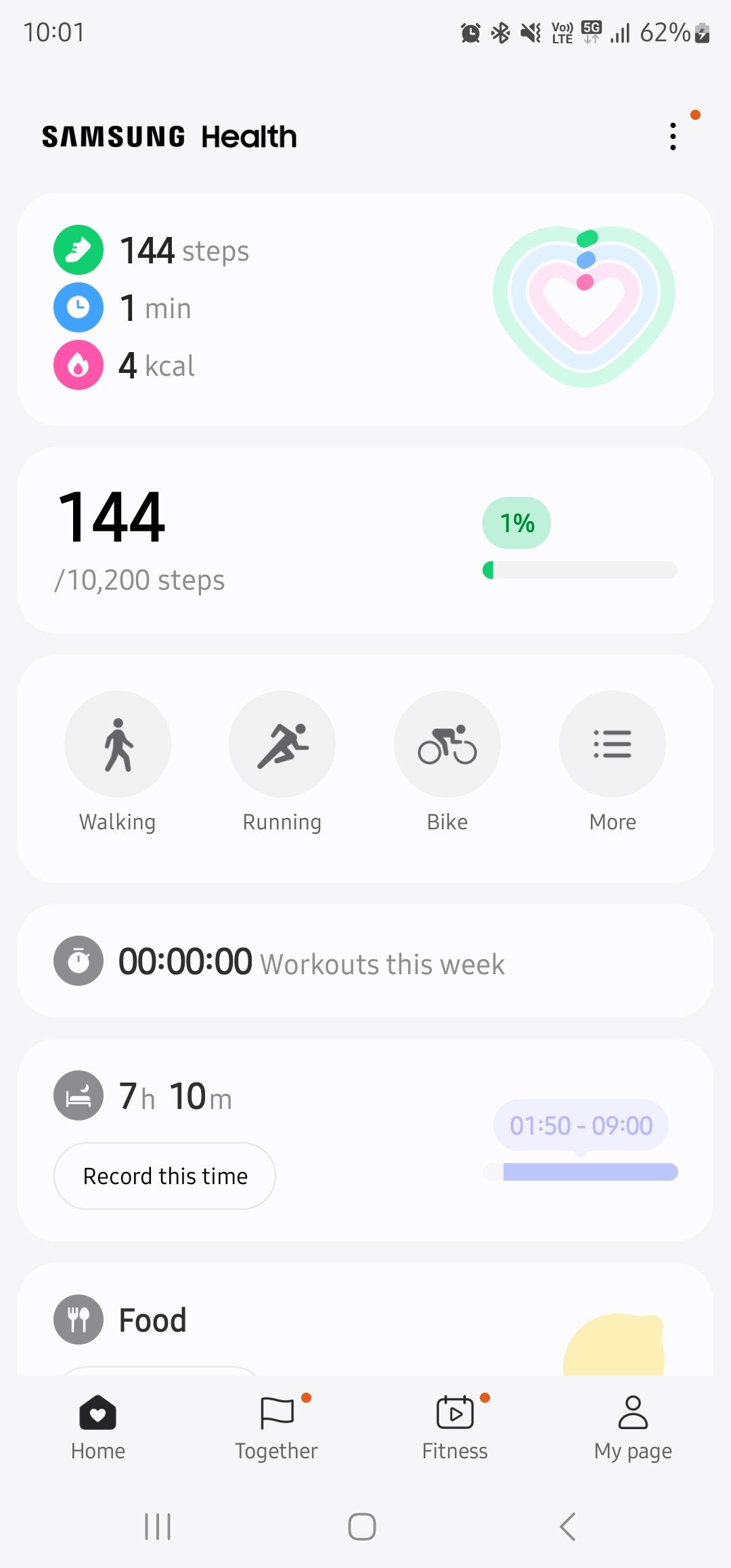 Step Count - Samsung Members
