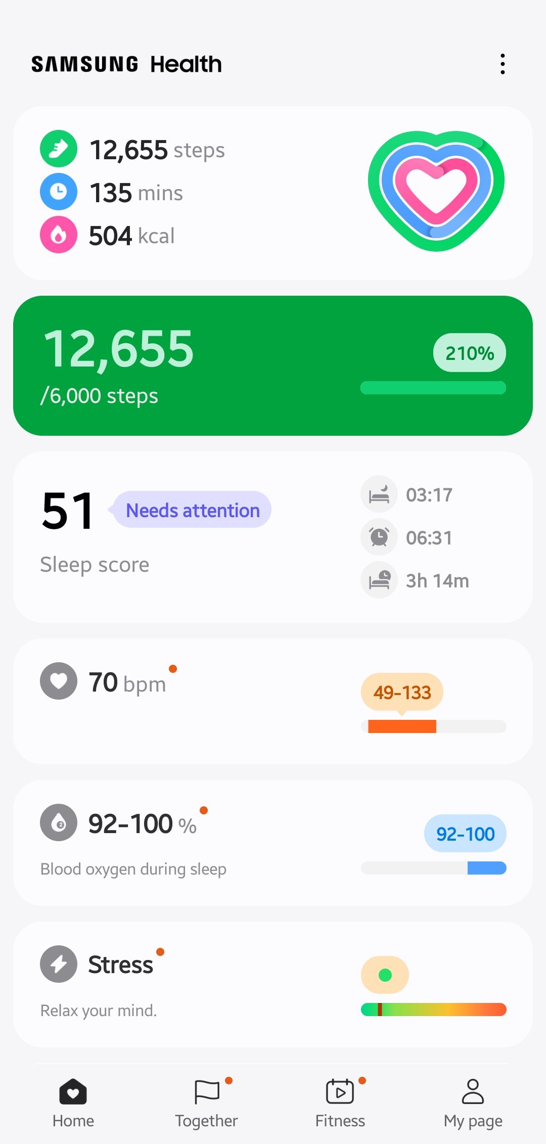 Count your steps - Samsung Members
