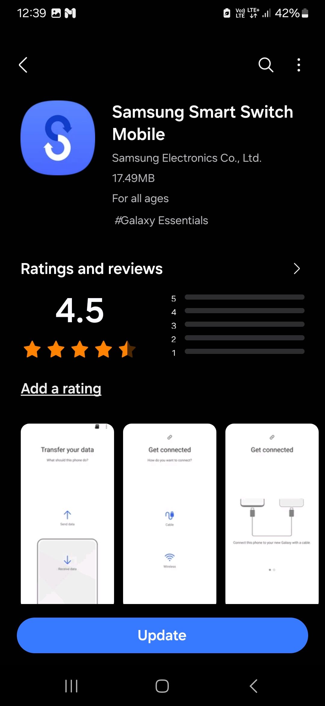 ‼️Samsung Smart switch Mobile App Update available... - Samsung Members